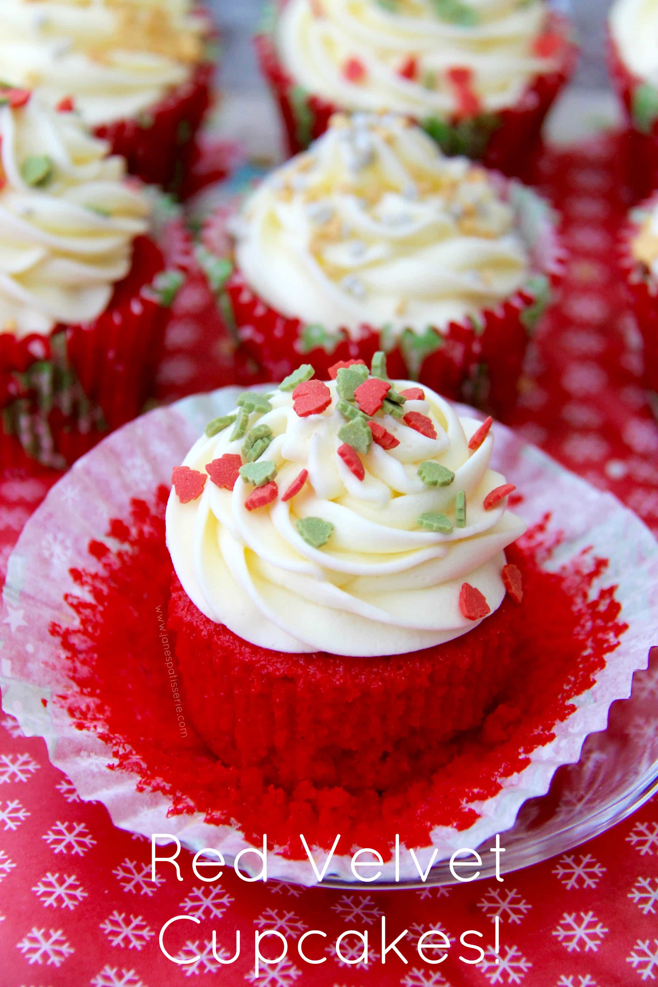 Red Velvet Cupcakes! - Jane's Patisserie