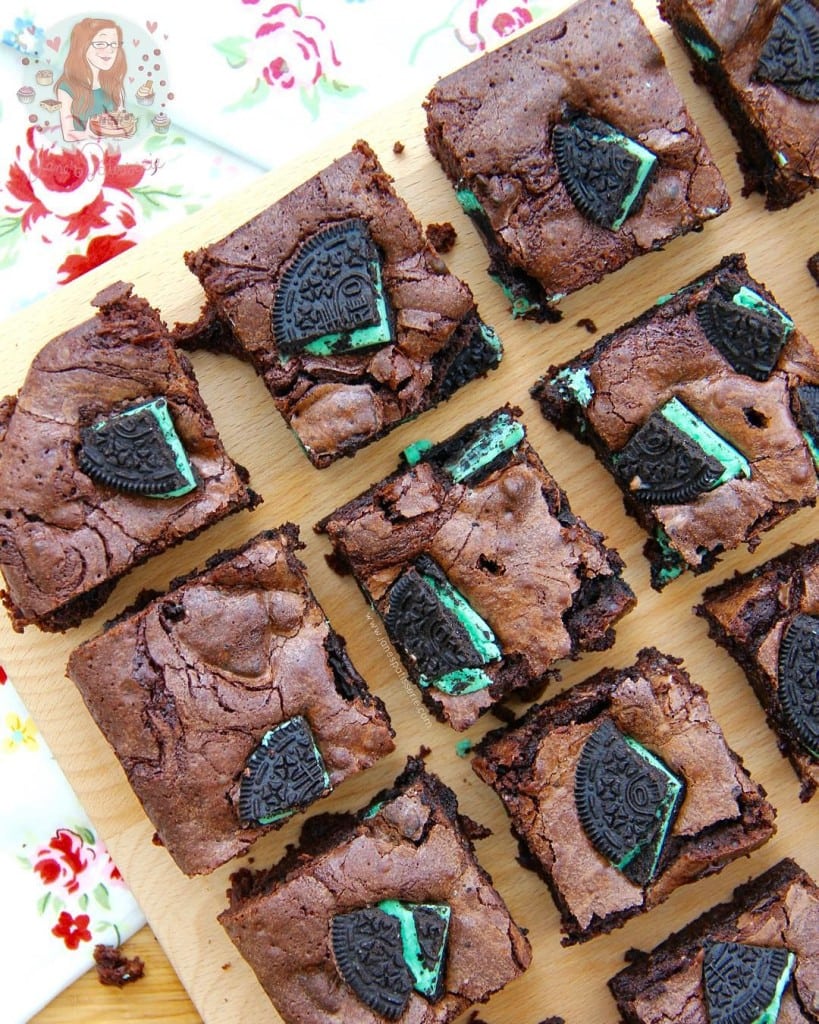 Mint Oreo Brownies! - Jane's Patisserie
