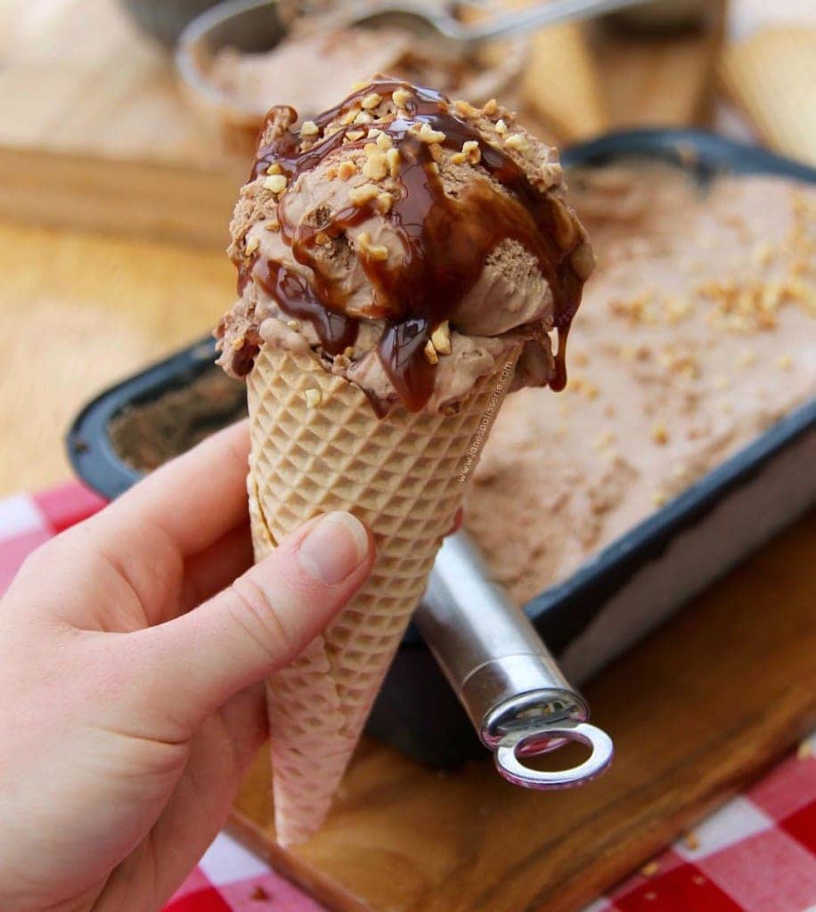 No-Churn Nutella Ice Cream! - Jane's Patisserie
