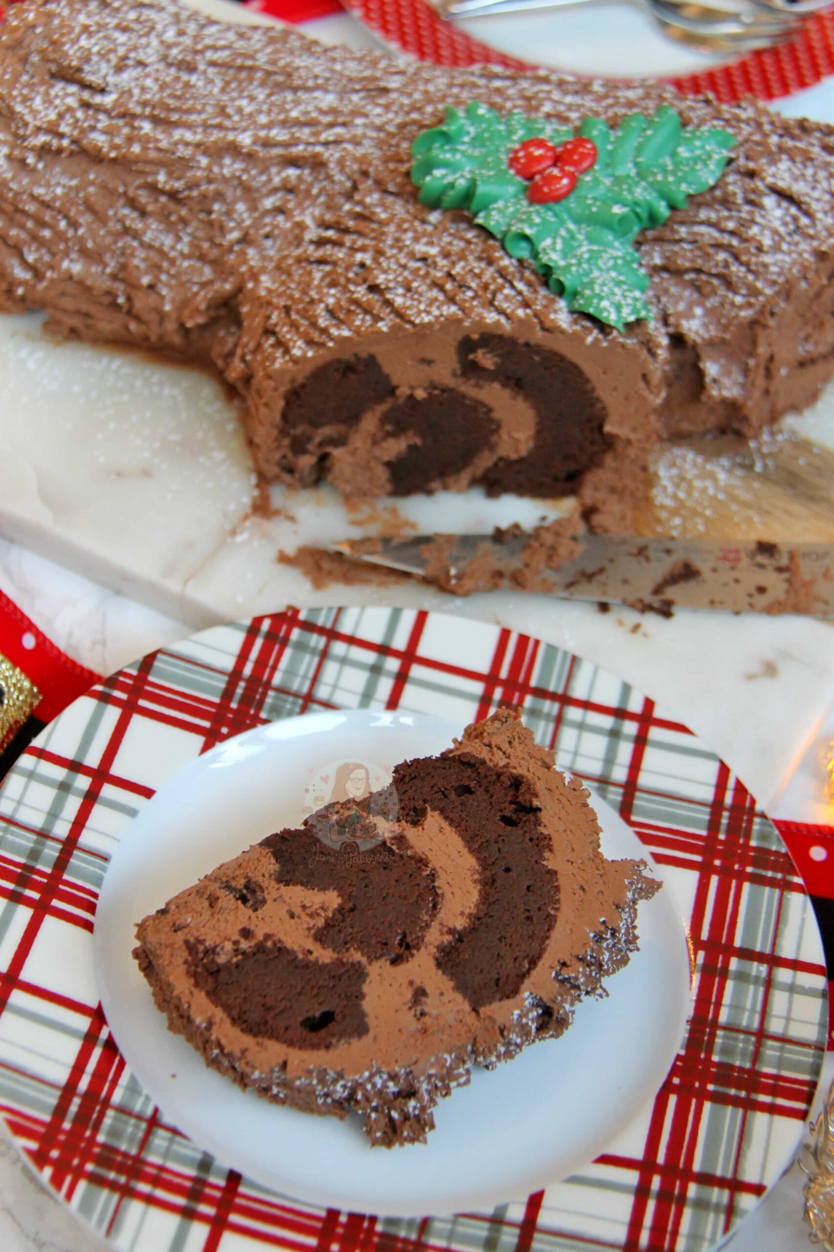 Christmas Yule Log! - Jane's Patisserie