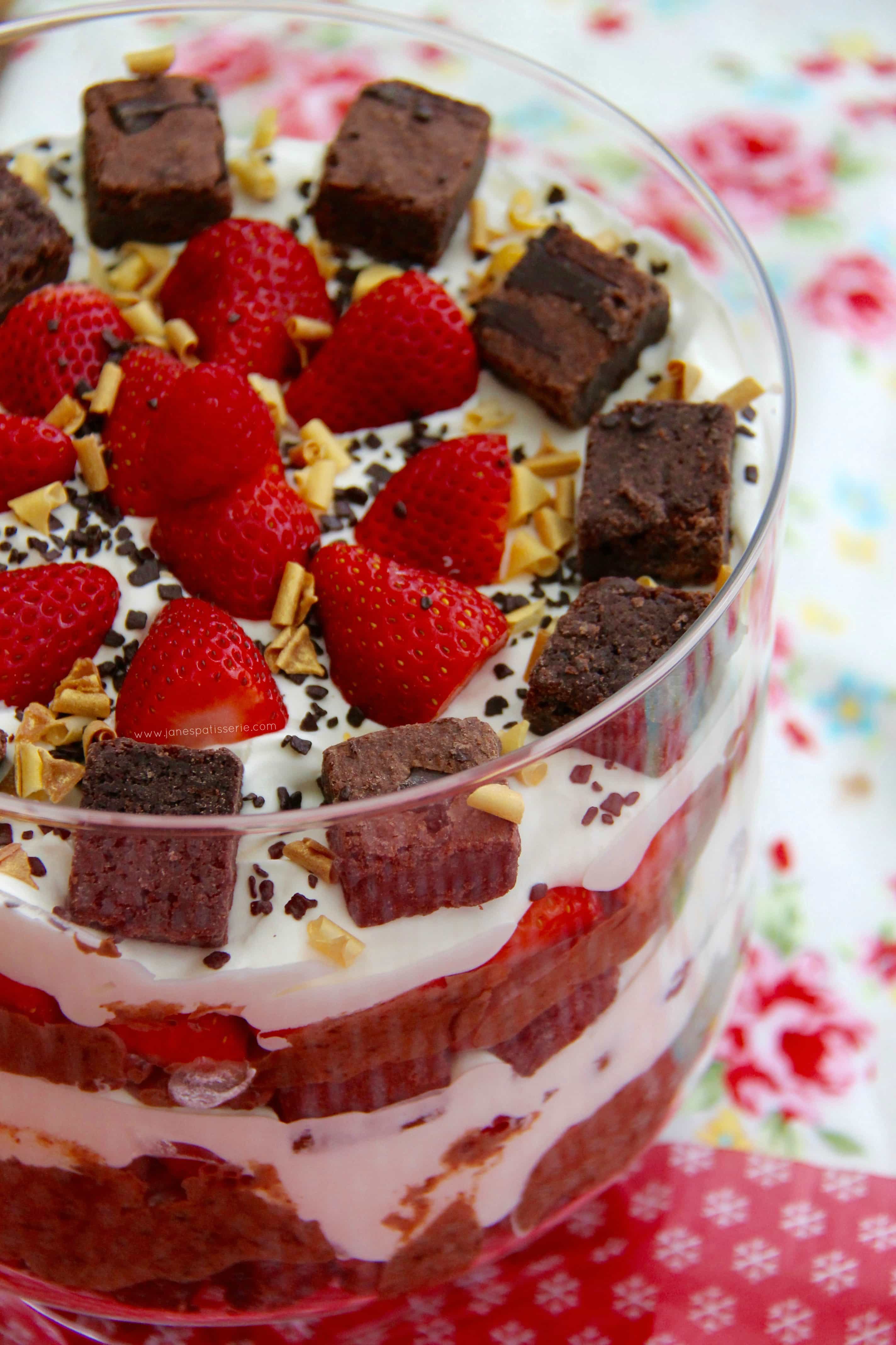 Chocolate Brownie Trifle! - Jane's Patisserie