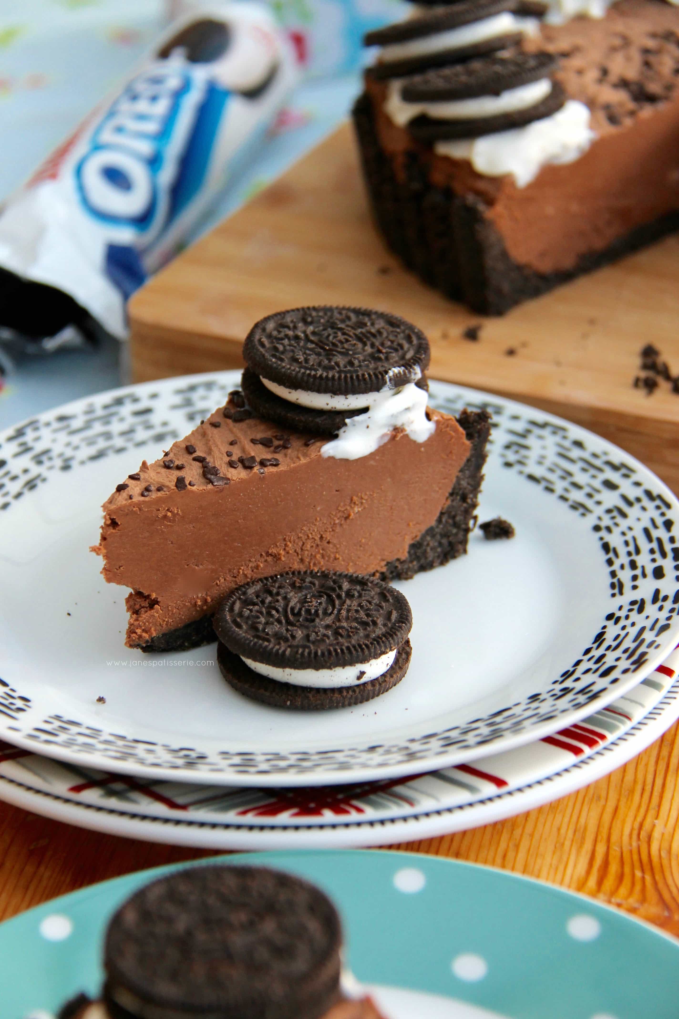 No-Bake Oreo Tart! - Jane's Patisserie