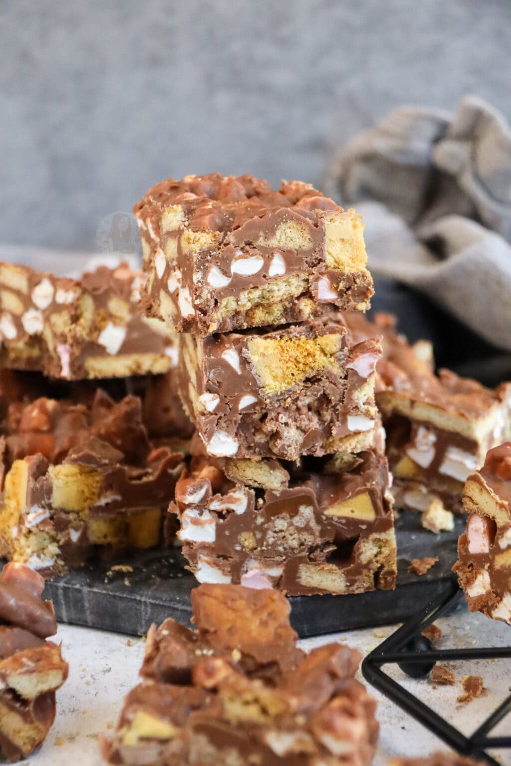 Easy No-Bake Rocky Road | Jane's Patisserie