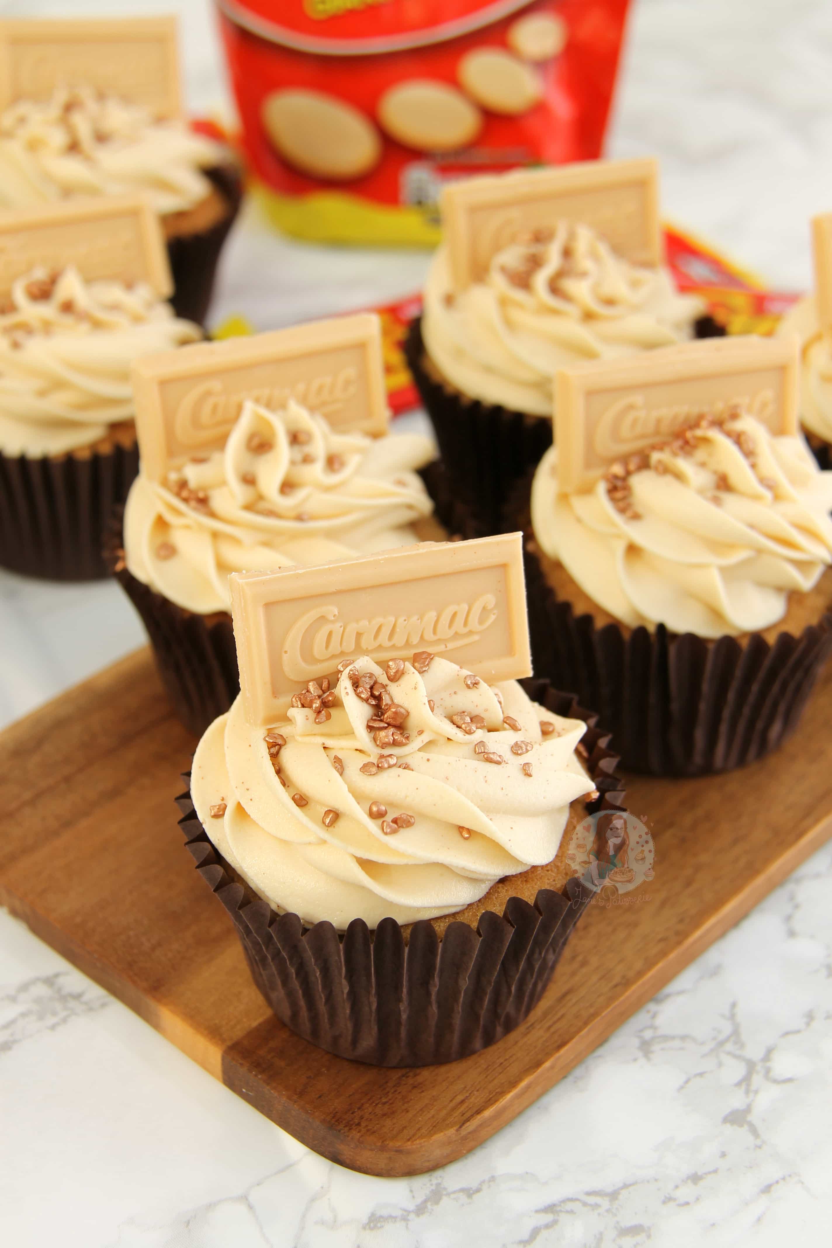 Caramac Cupcakes! - Jane's Patisserie