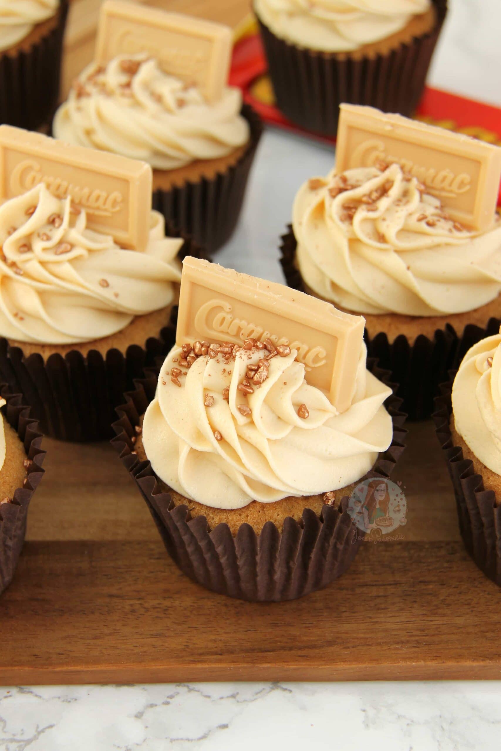 Caramac Cupcakes! - Jane's Patisserie
