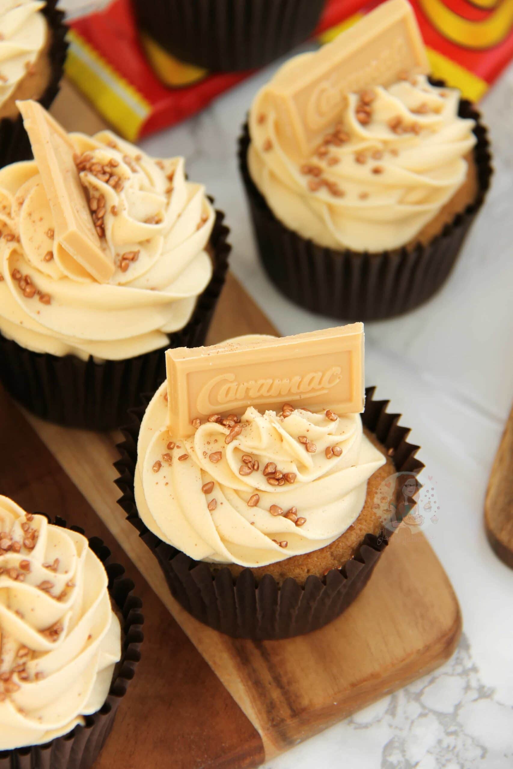 Caramac Cupcakes! - Jane's Patisserie