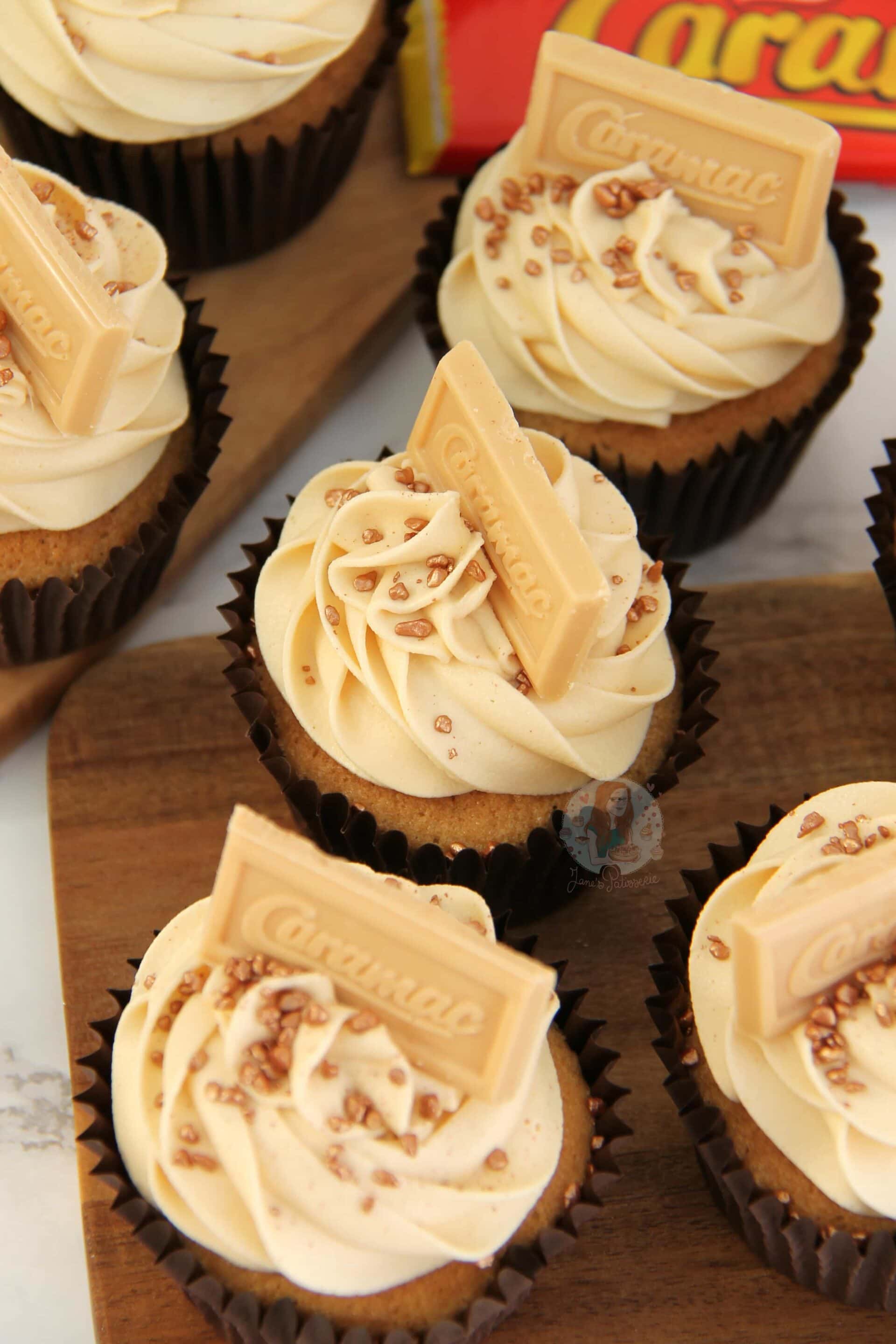Caramac Cupcakes! - Jane's Patisserie