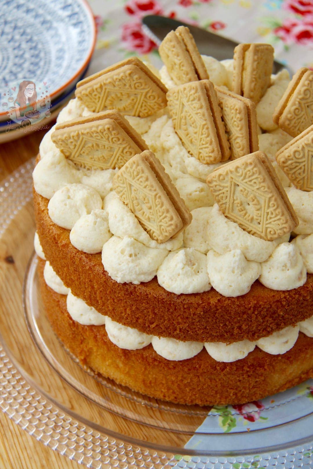 Custard Cream Cake! - Jane's Patisserie