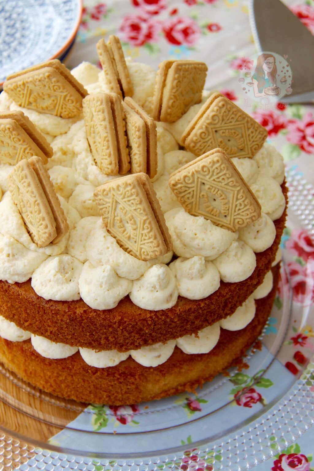 Custard Cream Cake! - Jane's Patisserie