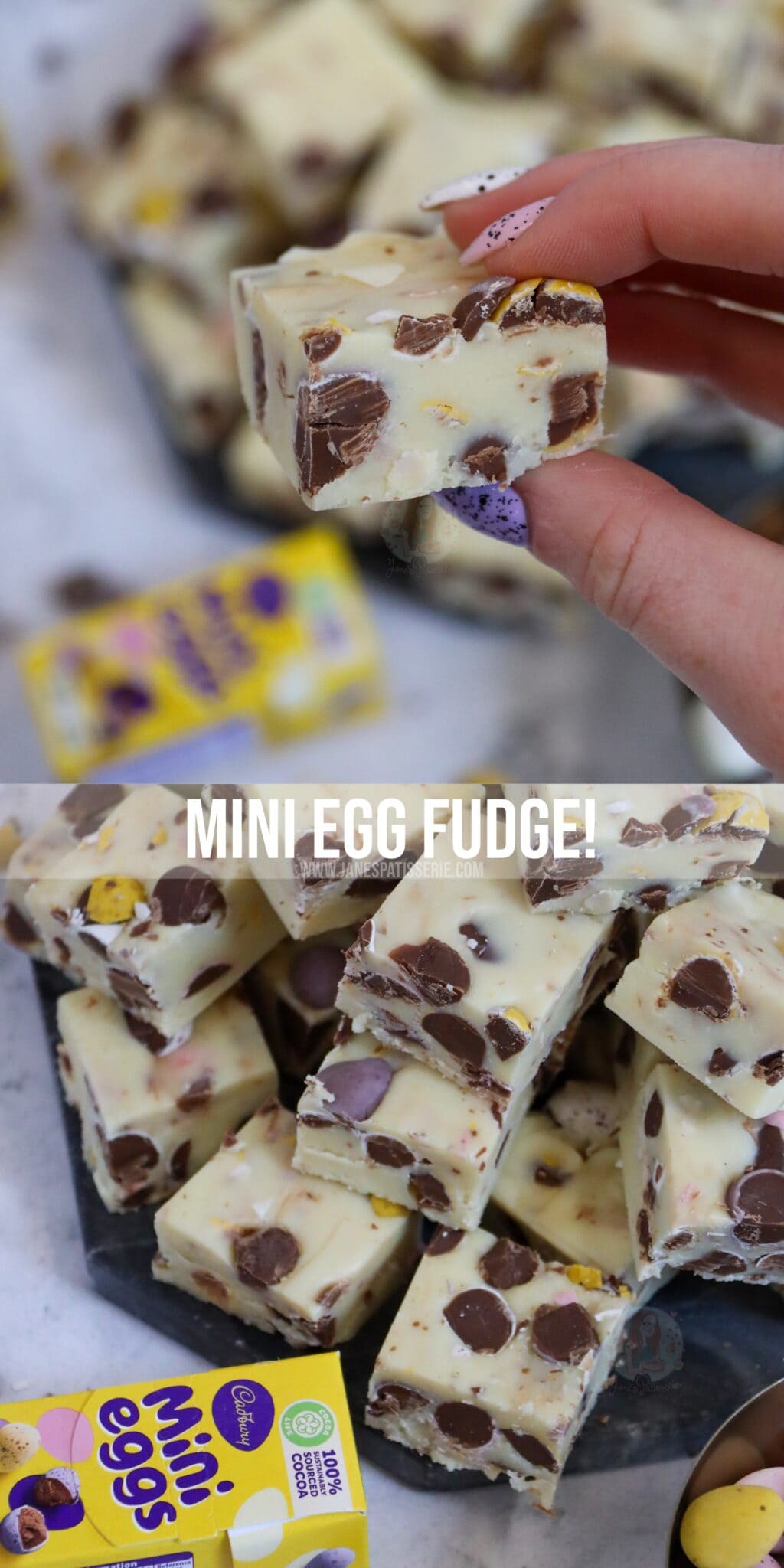Mini Egg Fudge! - Jane's Patisserie