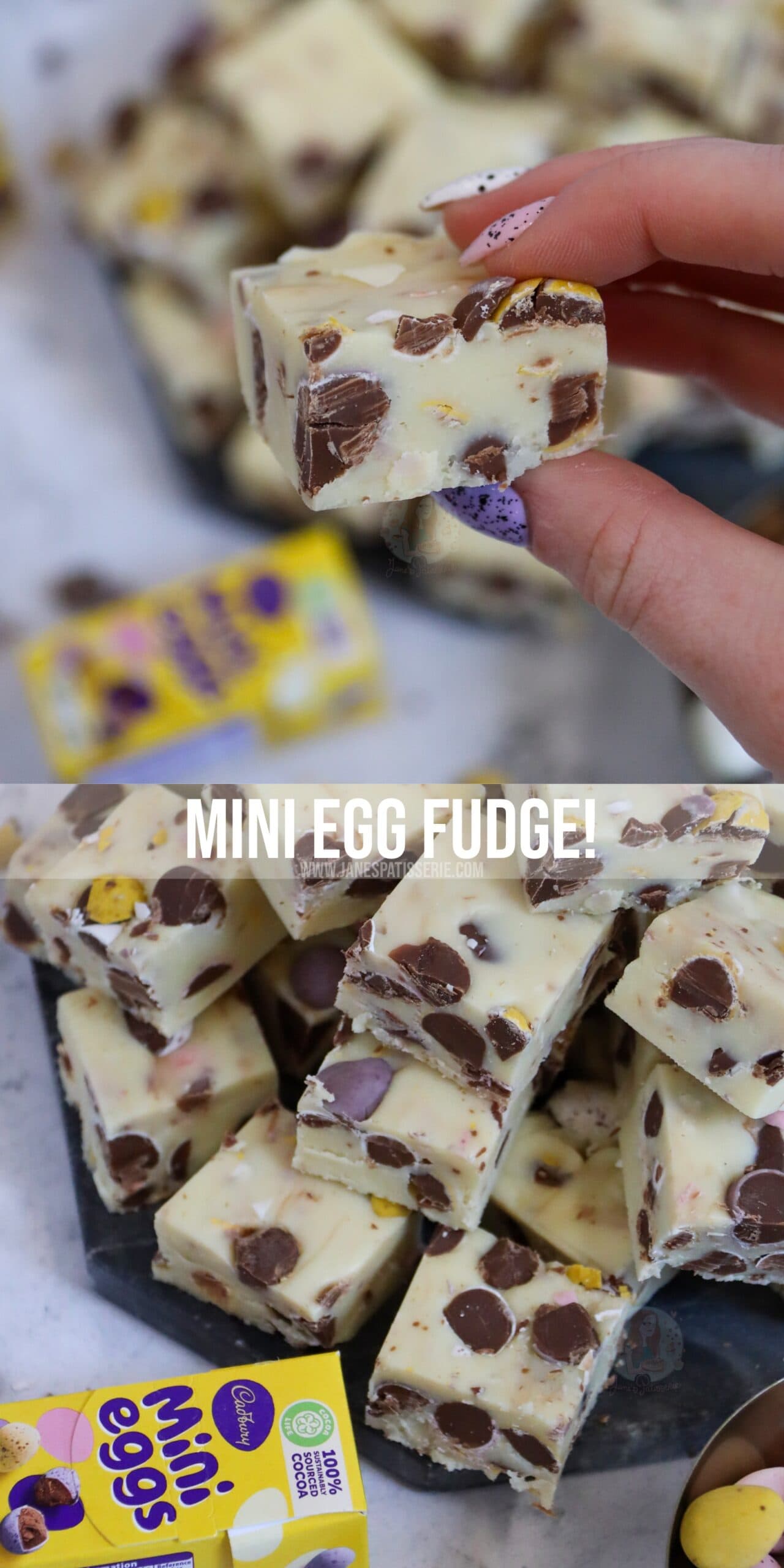 Mini Egg Fudge! - Jane's Patisserie