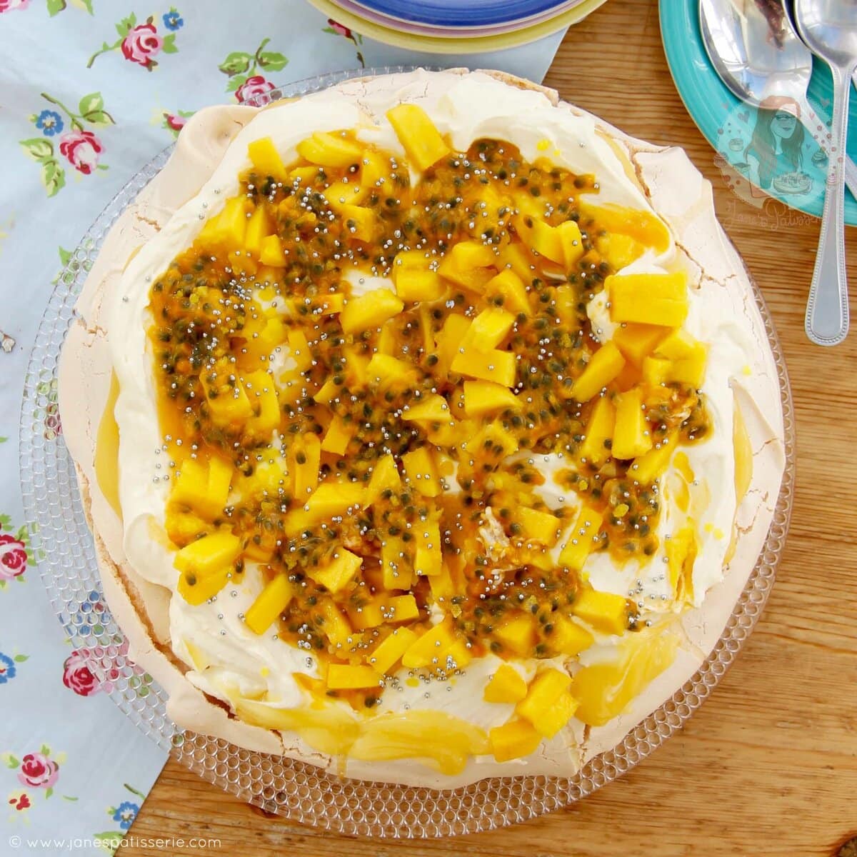 Spring Pavlova! - Jane's Patisserie
