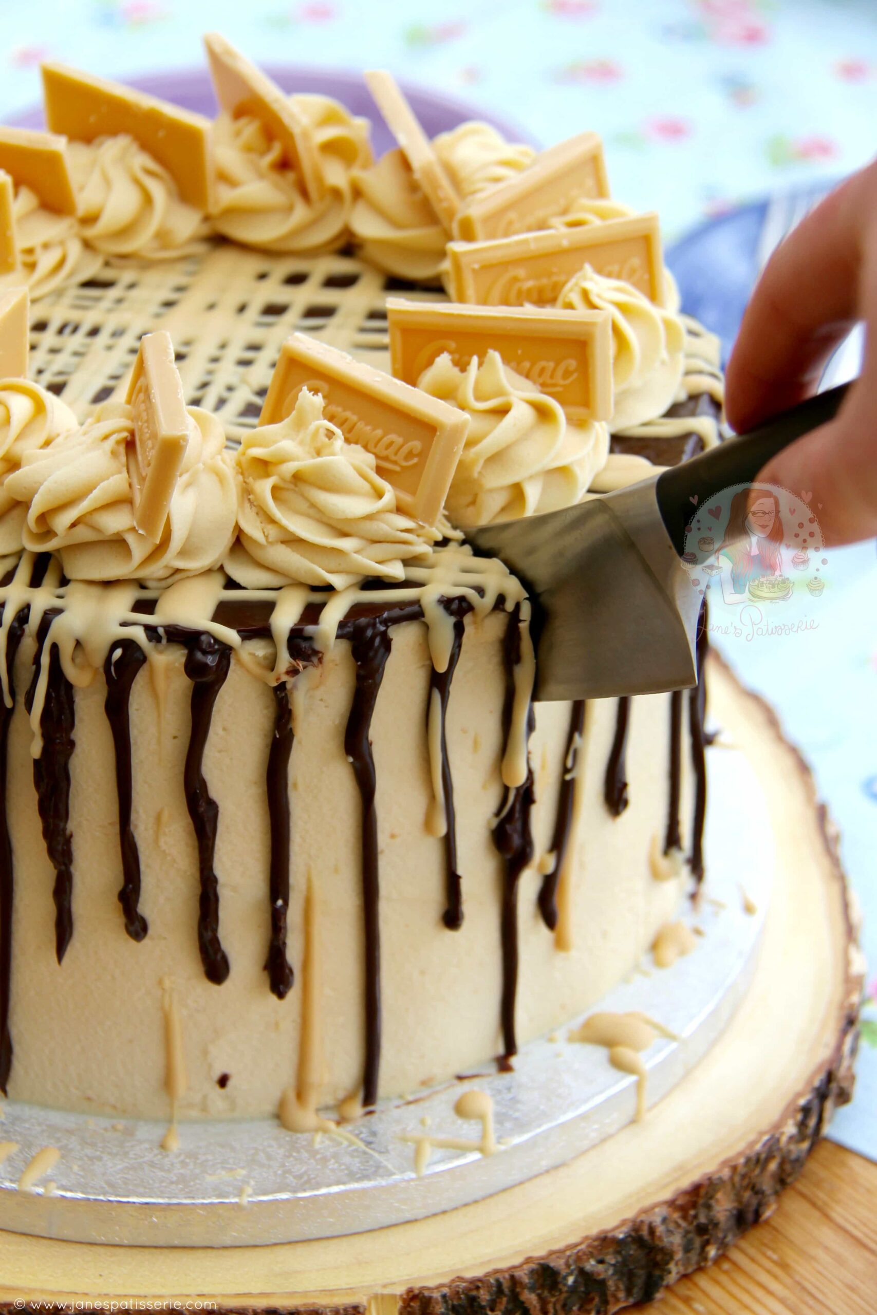 Caramac Drip Cake! - Jane's Patisserie