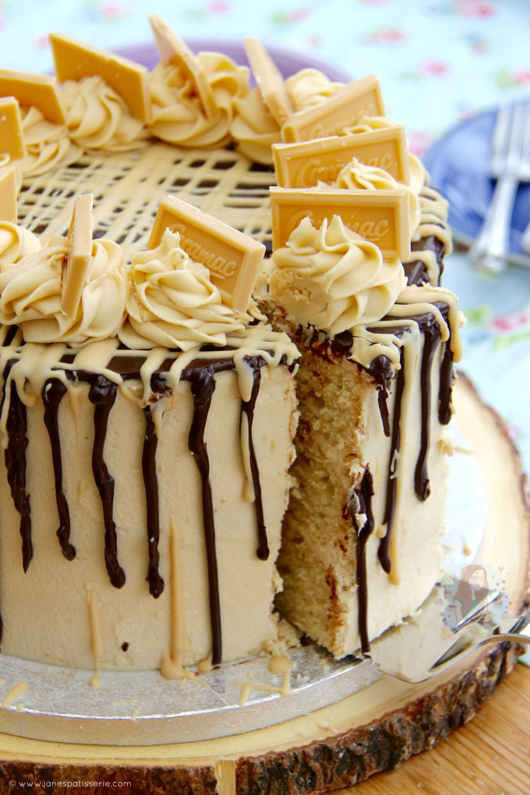 Caramac Drip Cake! - Jane's Patisserie