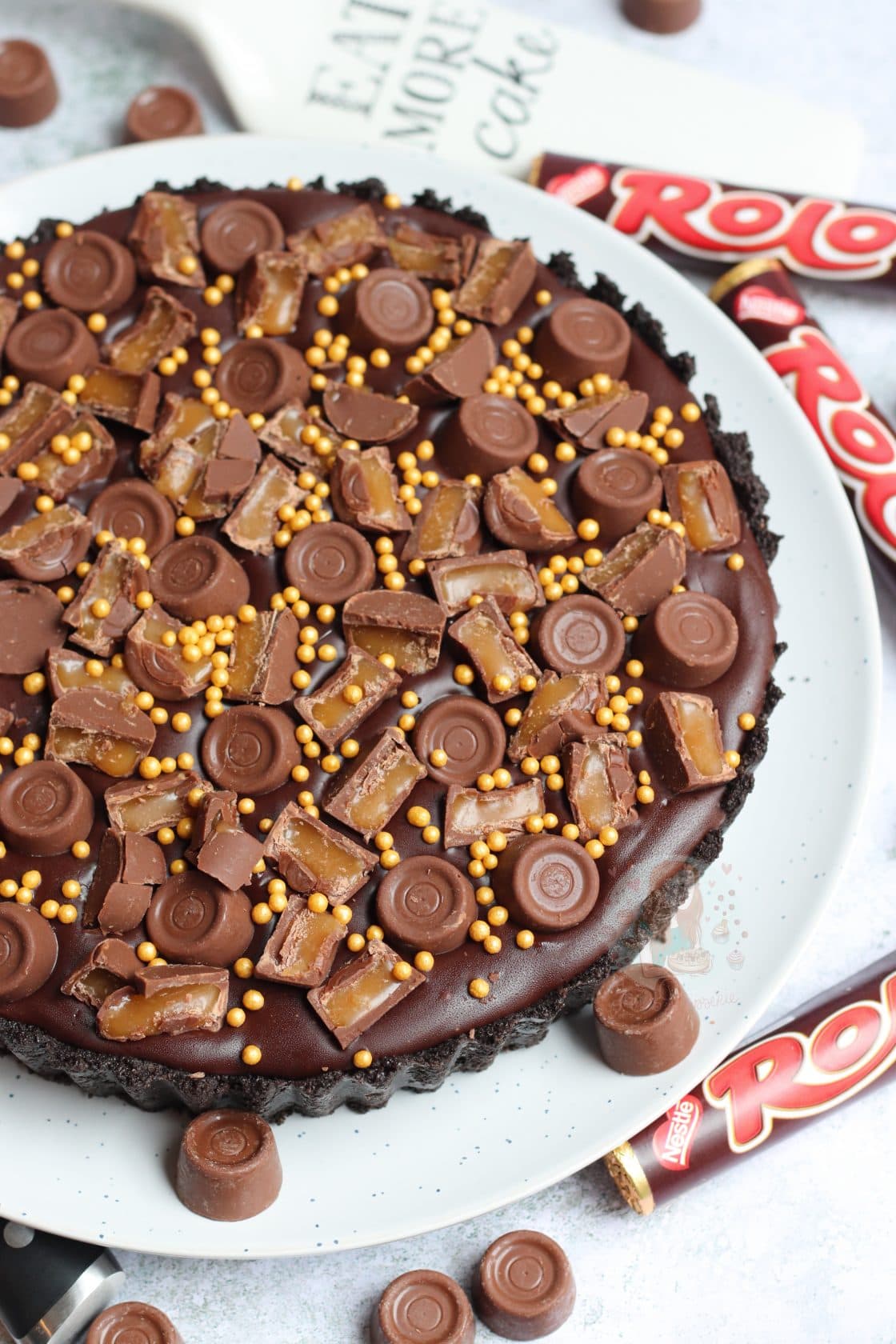 No-Bake Rolo Tart! - Jane's Patisserie