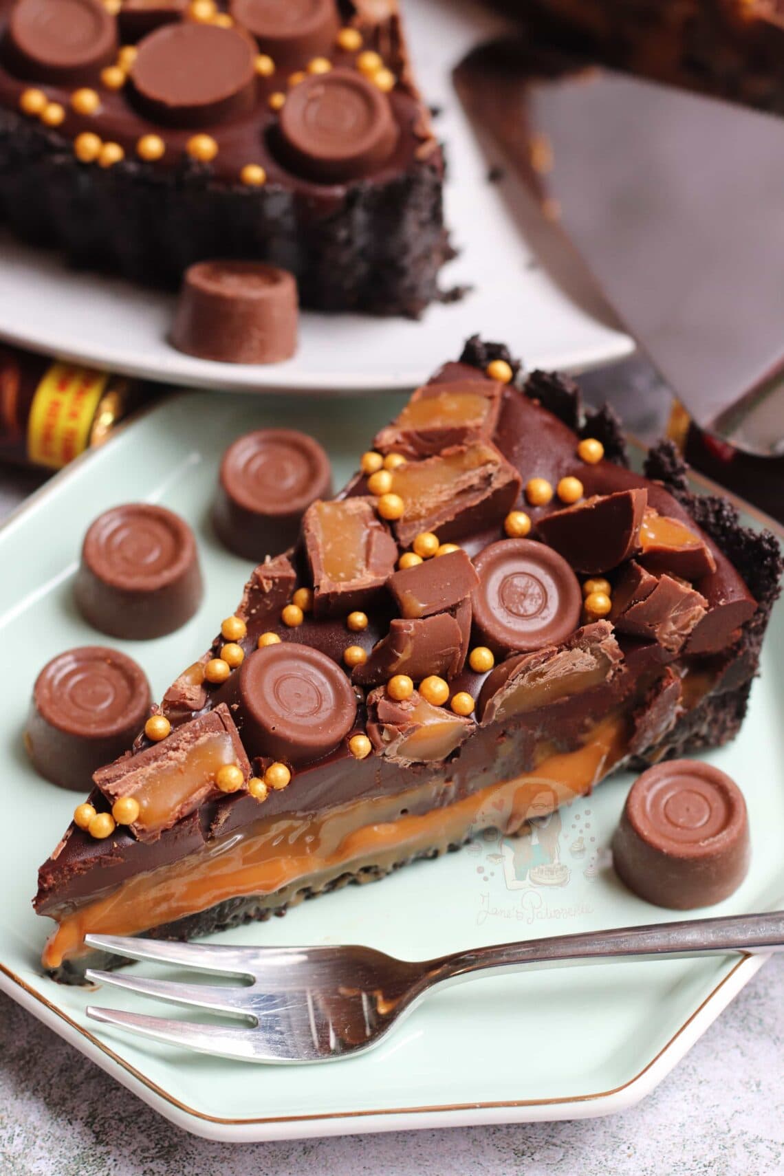 No-Bake Rolo Tart! - Jane's Patisserie