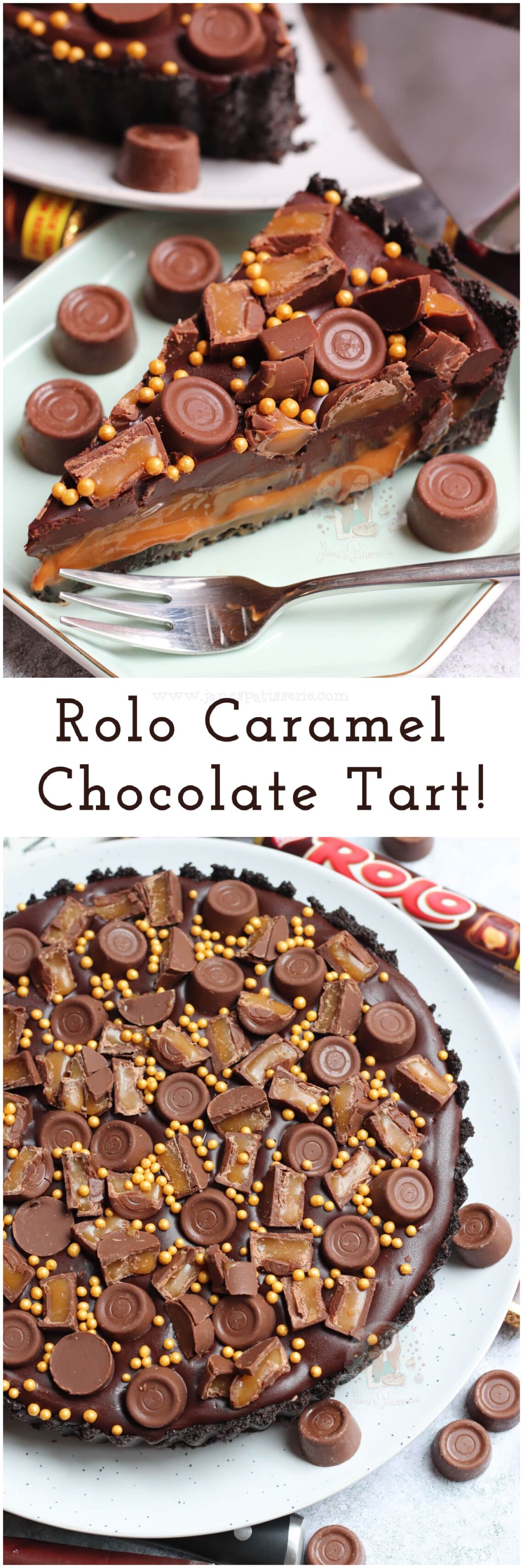 No-Bake Rolo Tart! - Jane's Patisserie