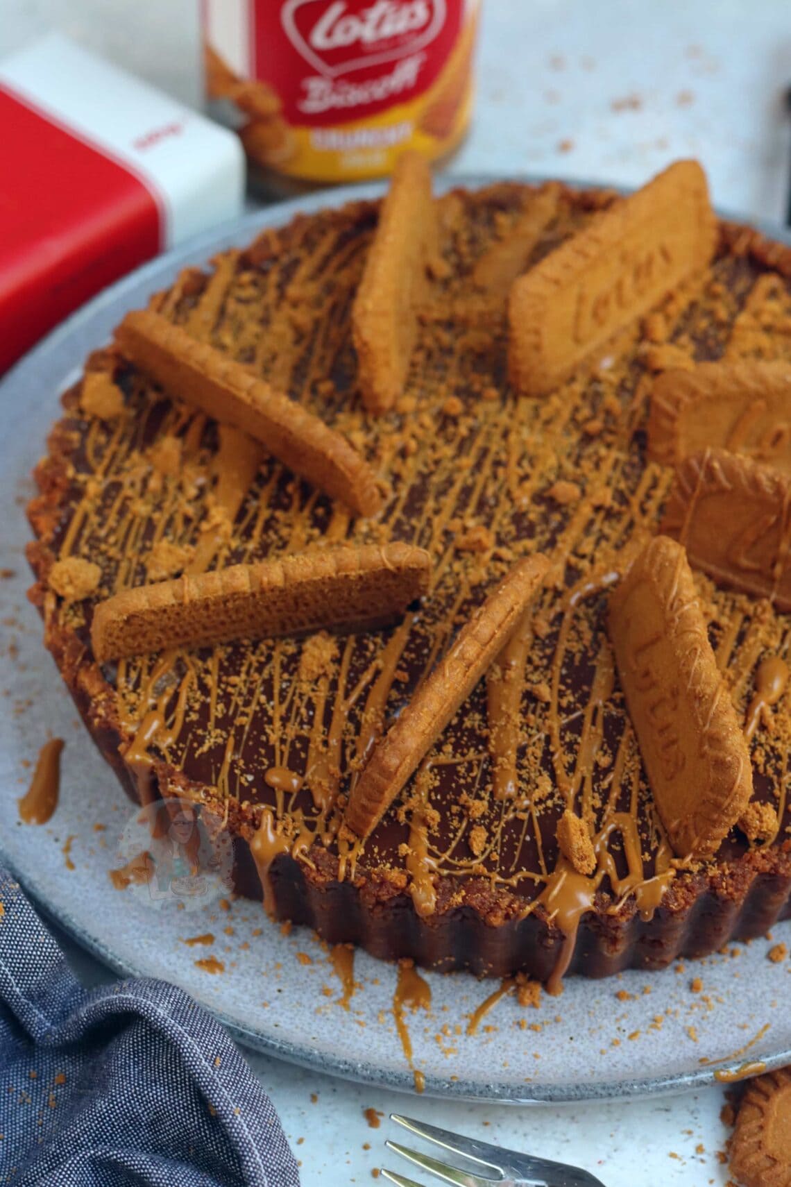 No-Bake Biscoff Tart! - Jane's Patisserie