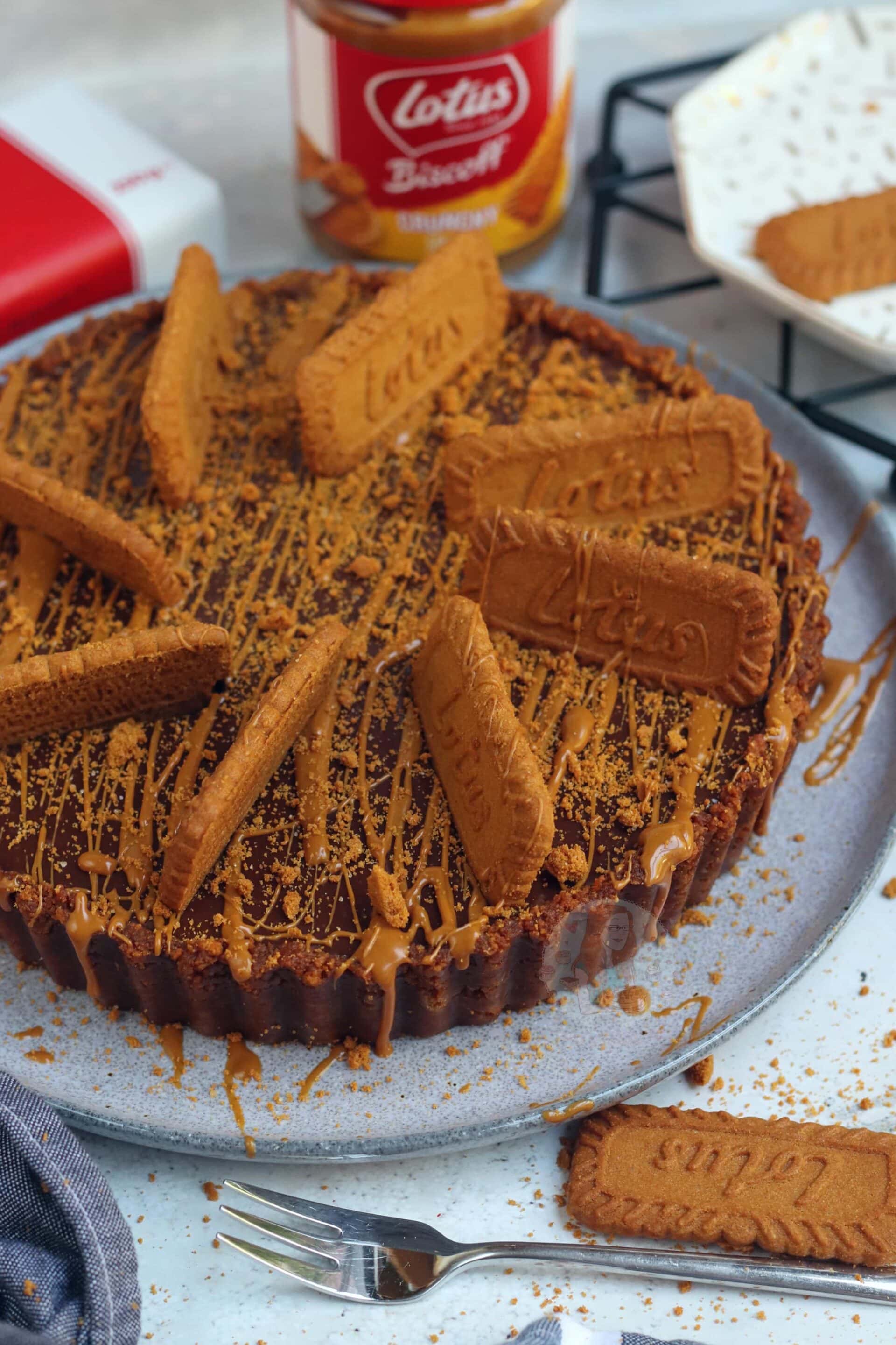 No-Bake Biscoff Tart! - Jane's Patisserie