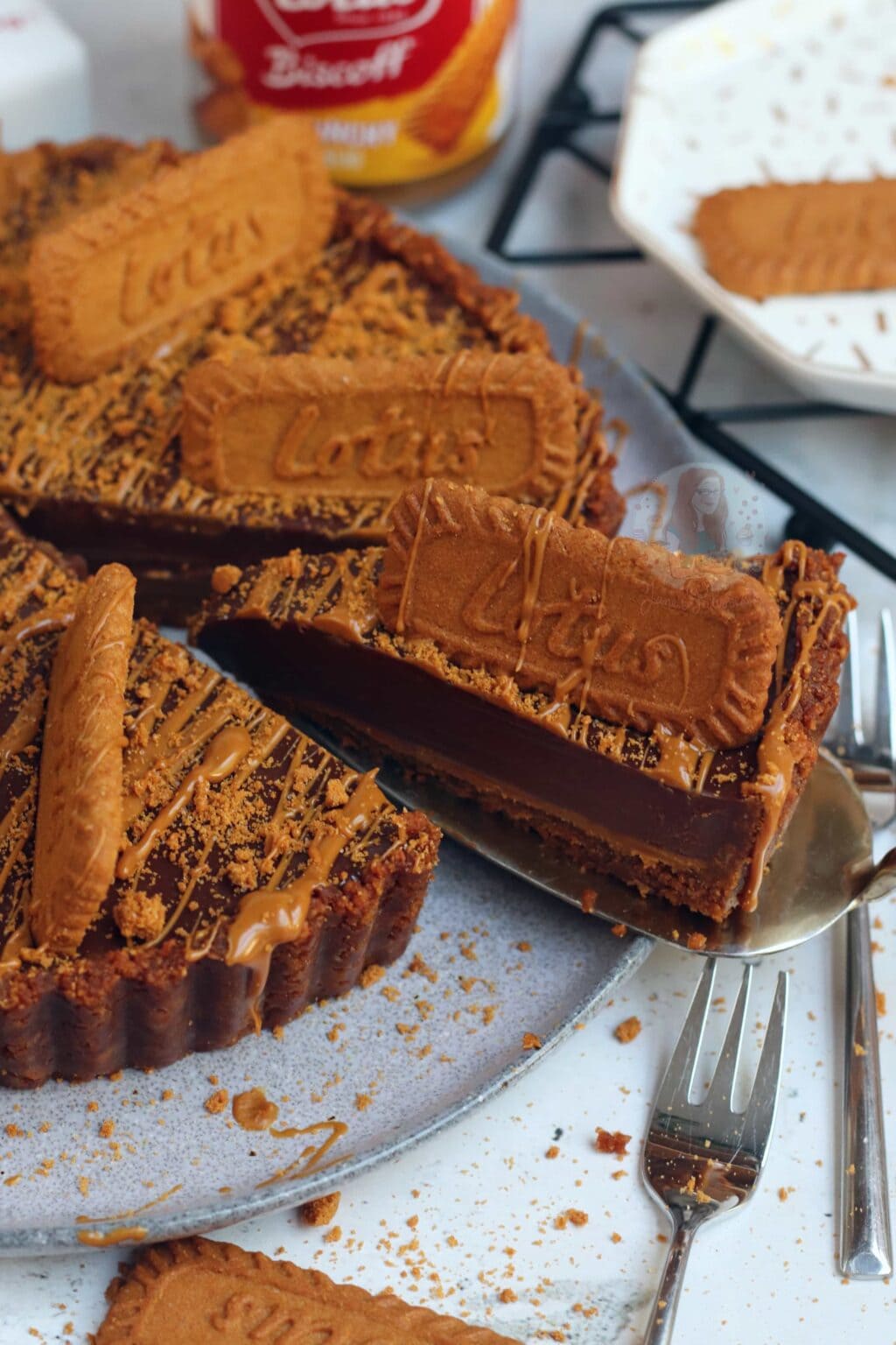 No-Bake Biscoff Tart! - Jane's Patisserie