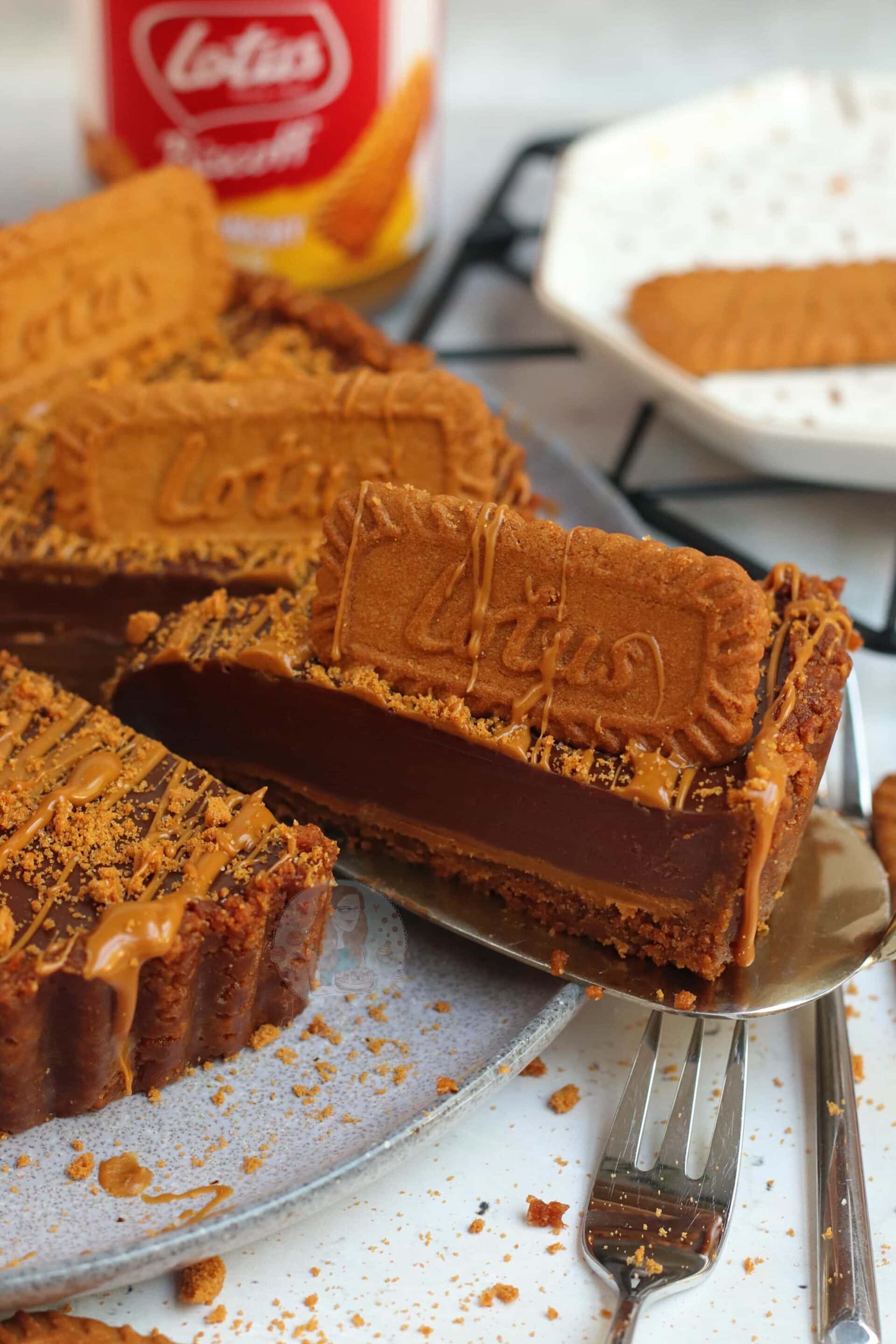 No-Bake Biscoff Tart! - Jane's Patisserie