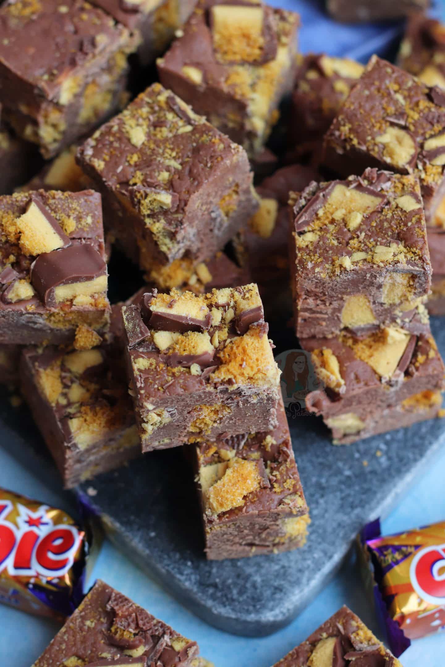 Honeycomb Crunchie Fudge! - Jane's Patisserie