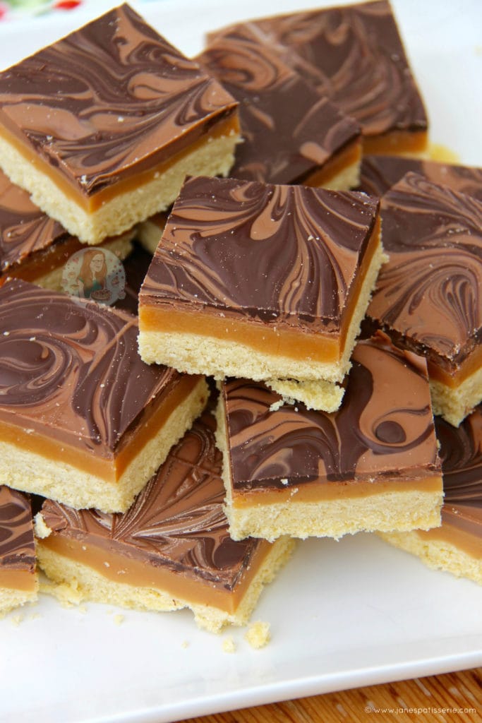 Salted Caramel Millionaires Shortbread! - Jane's Patisserie