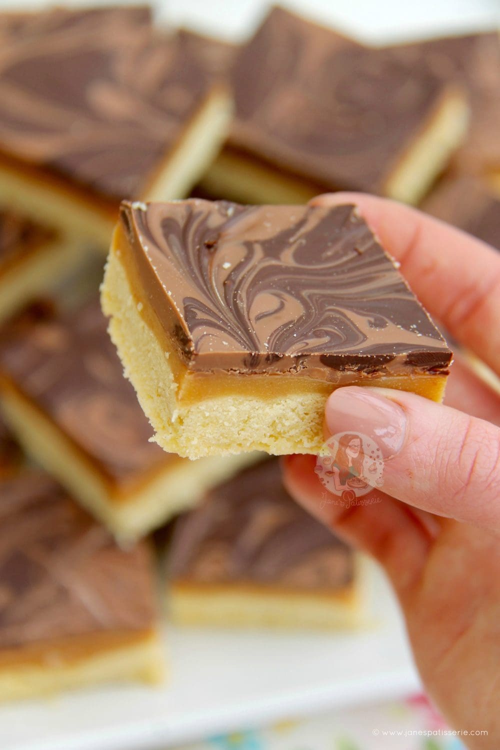 Salted Caramel Millionaires Shortbread! - Jane's Patisserie