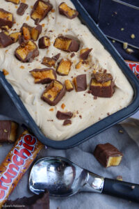 No Churn Crunchie Ice Cream! - Jane's Patisserie