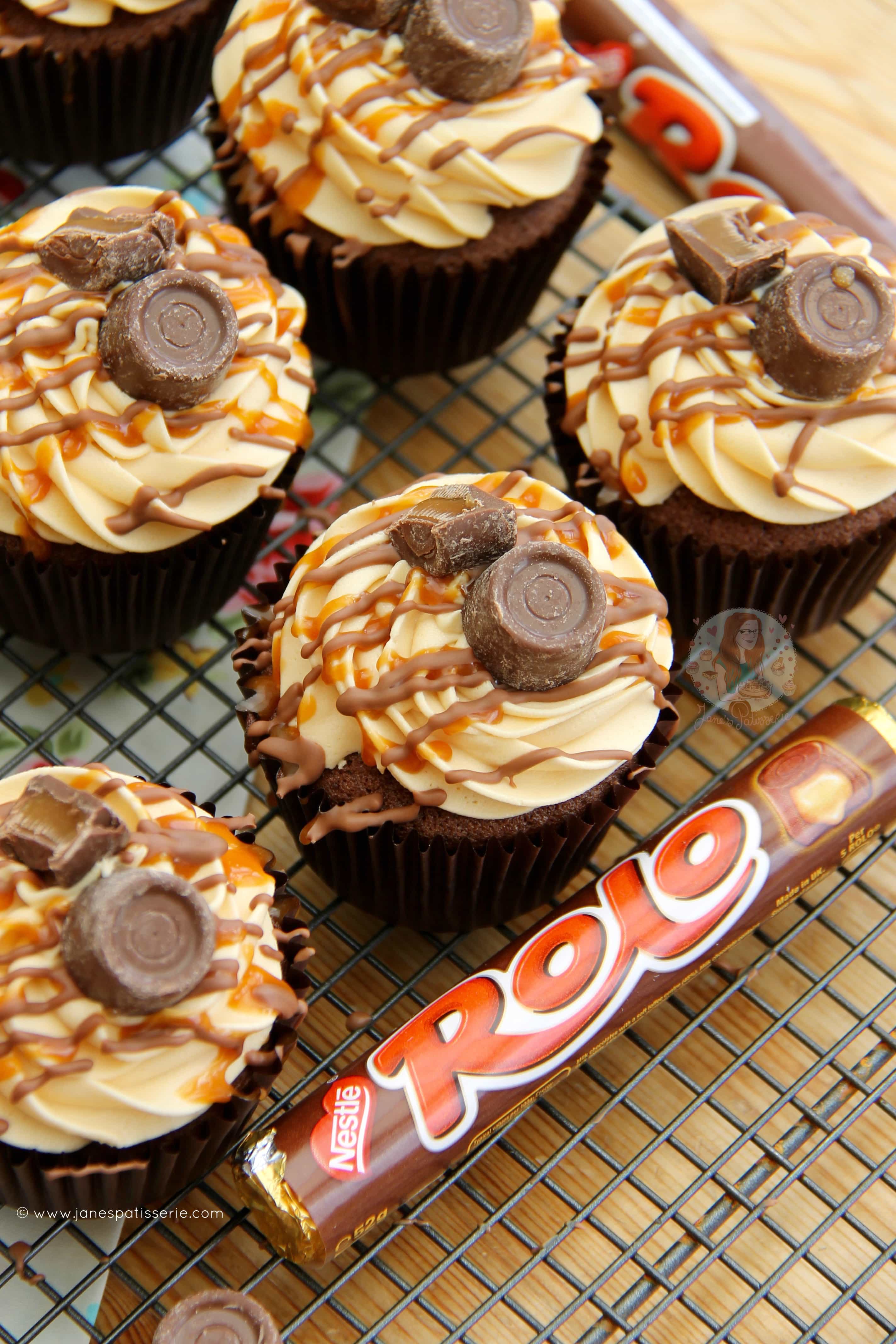 Rolo Cupcakes! - Jane's Patisserie
