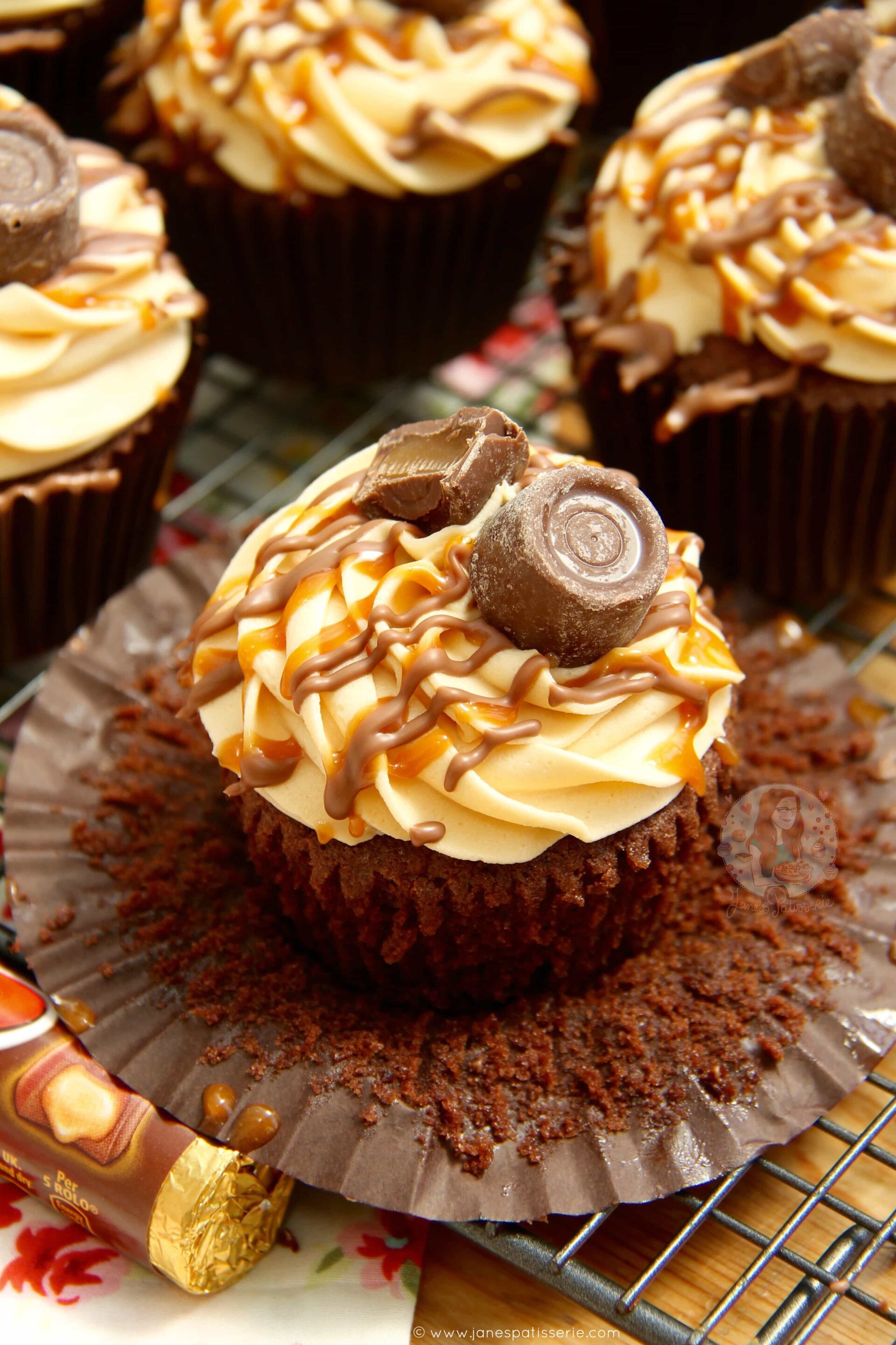 Rolo Cupcakes! - Jane's Patisserie