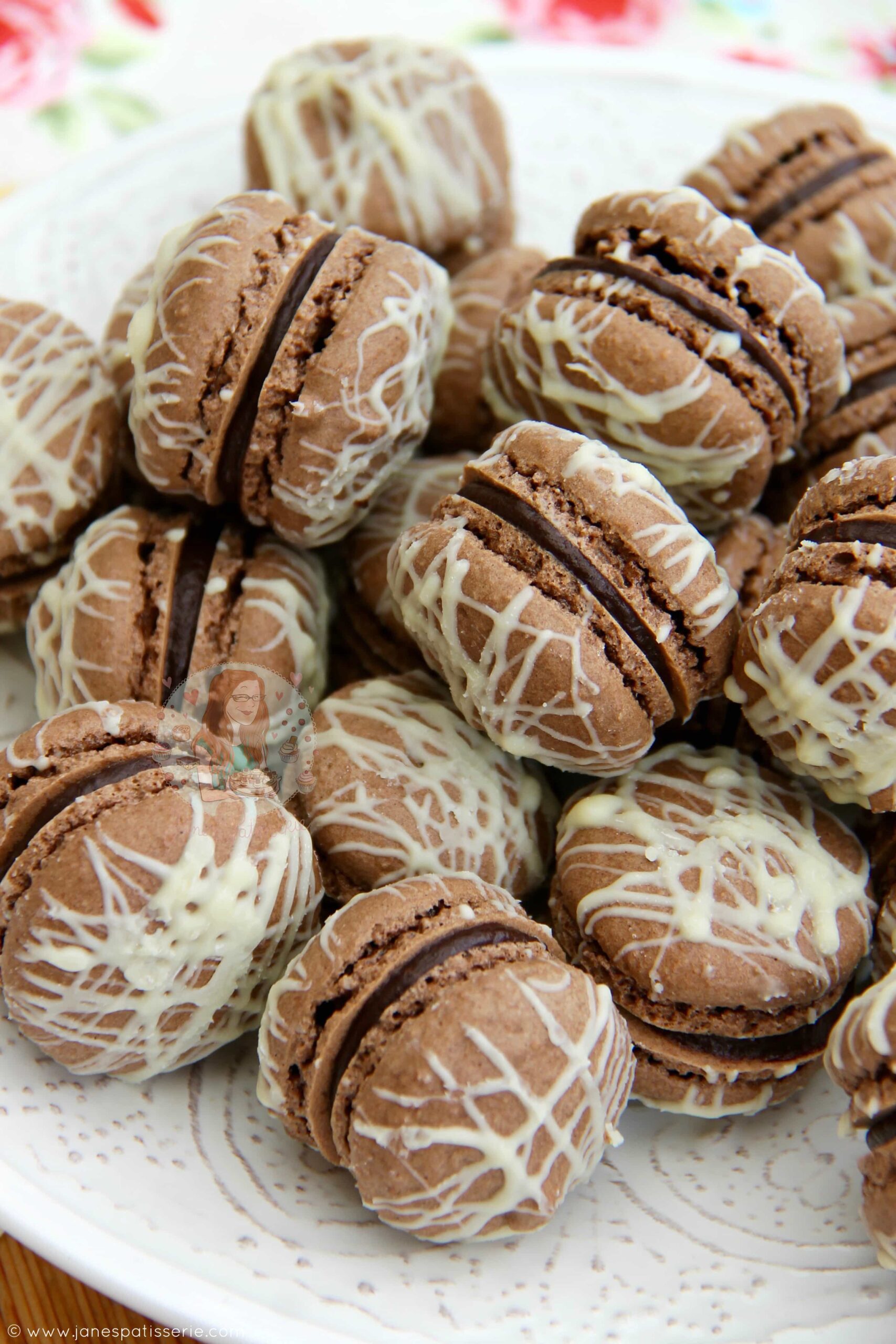 Triple Chocolate Macarons! - Jane's Patisserie