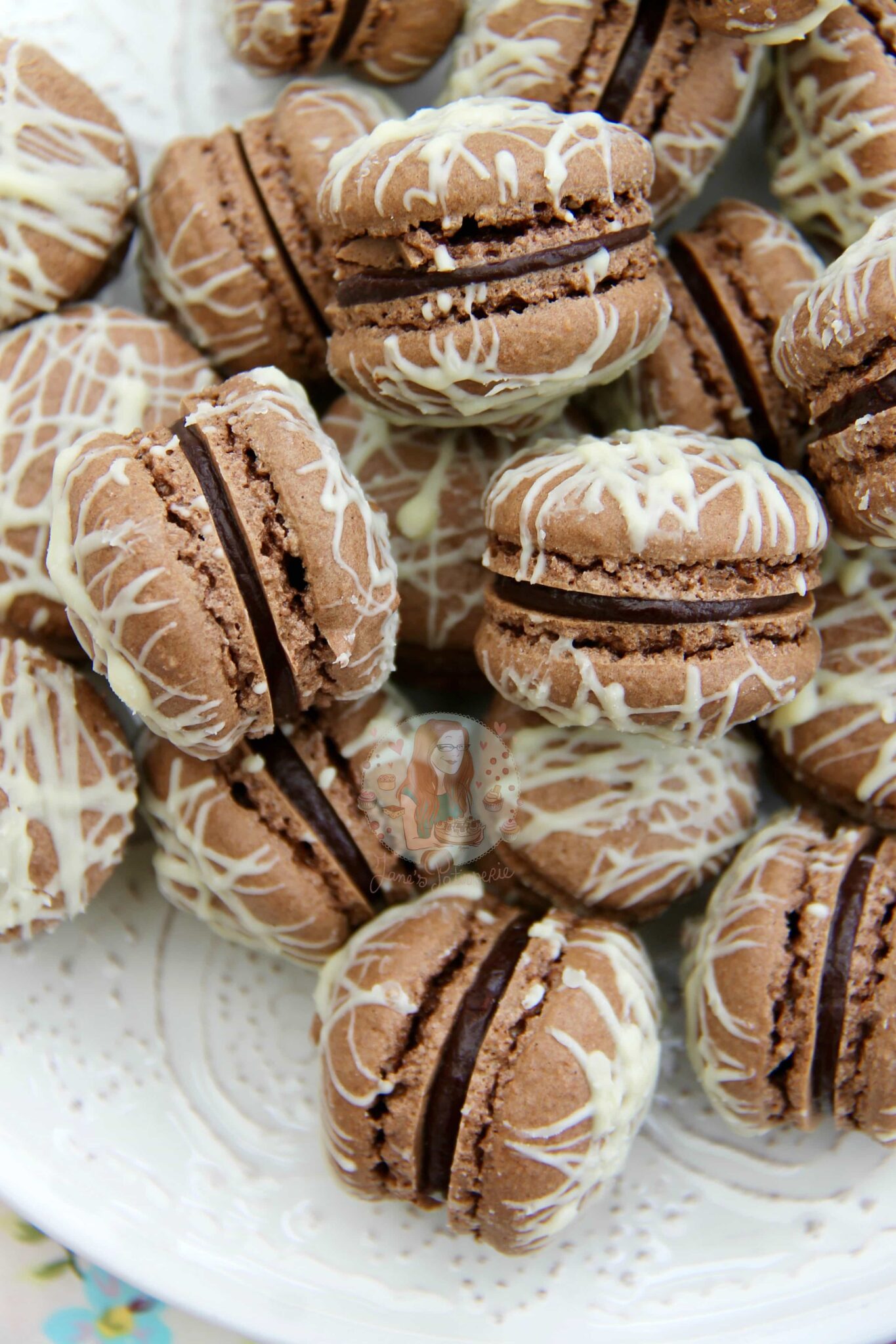 Triple Chocolate Macarons! - Jane's Patisserie