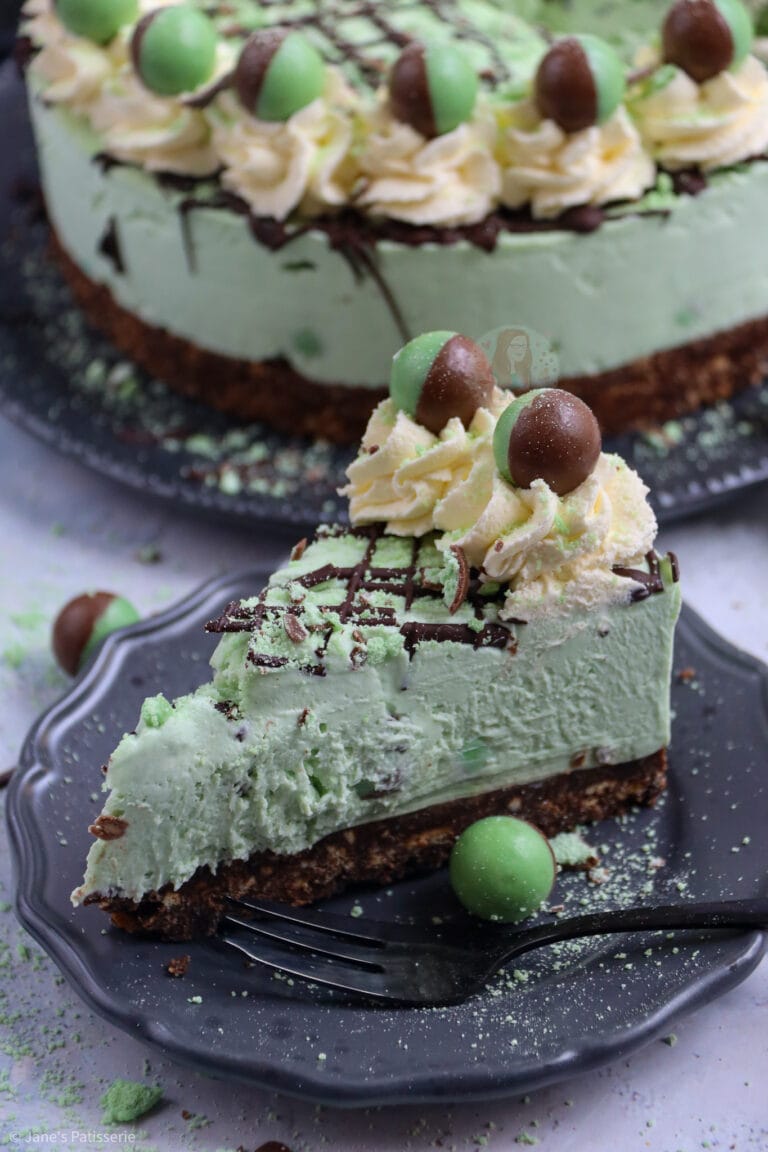 No-Bake Mint Aero Cheesecake! - Jane's Patisserie