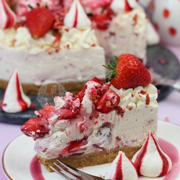 No-Bake Eton Mess Cheesecake! - Jane's Patisserie