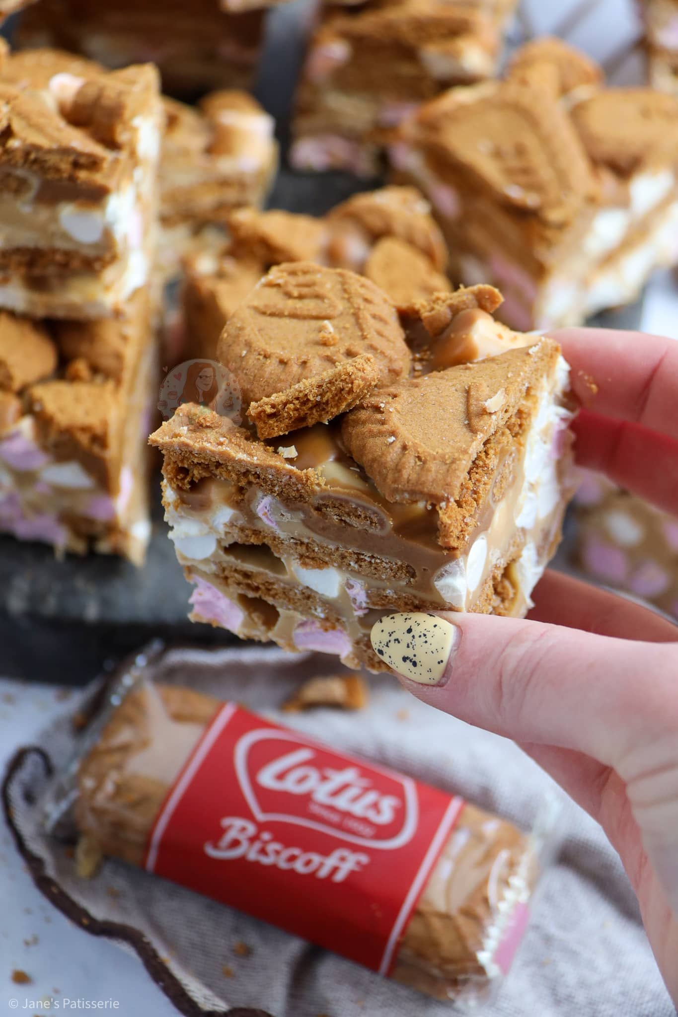 Biscoff Rocky Road! - Jane's Patisserie