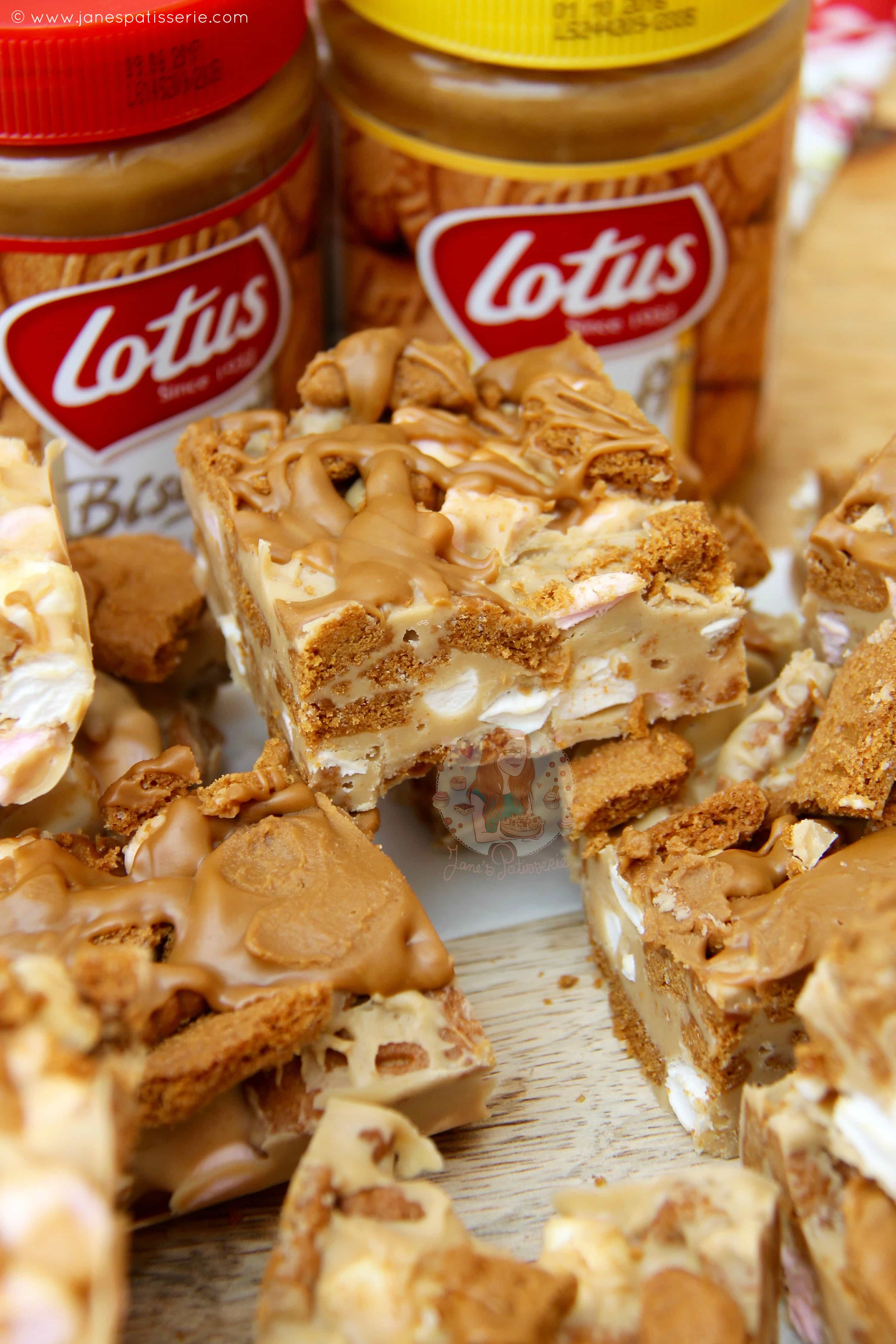 Biscoff Rocky Road! - Jane's Patisserie