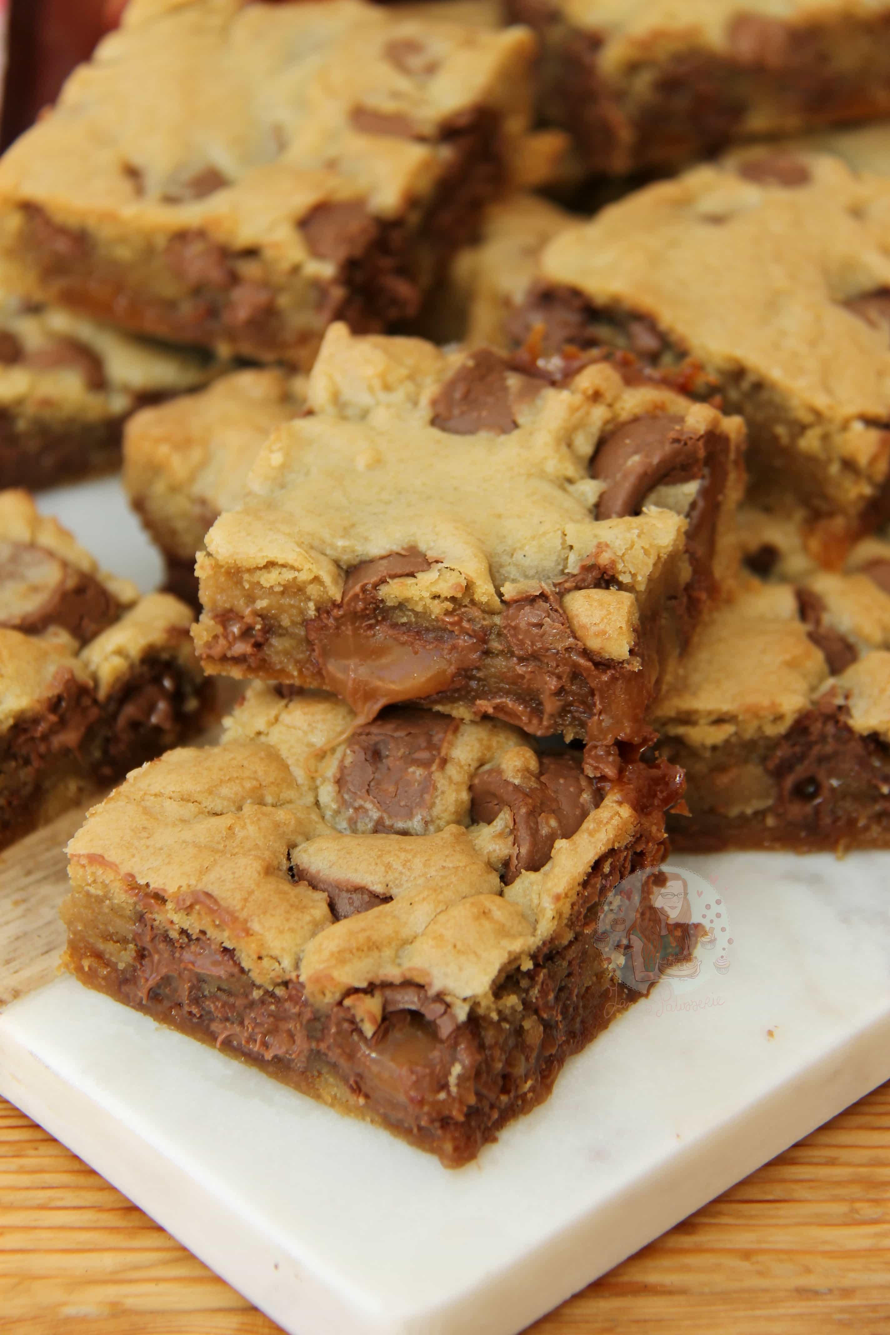 Rolo Cookie Bars! - Jane's Patisserie