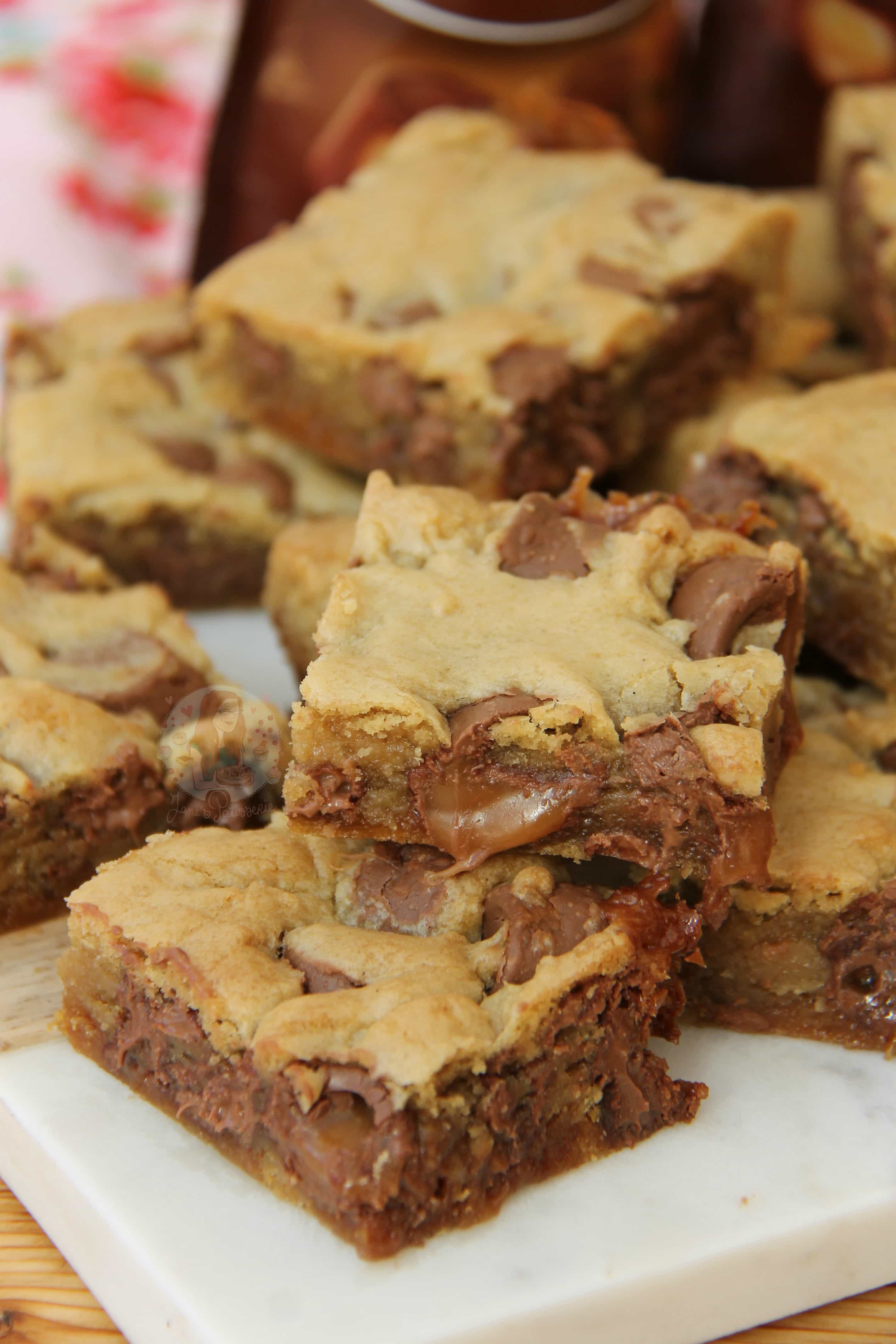 Rolo Cookie Bars