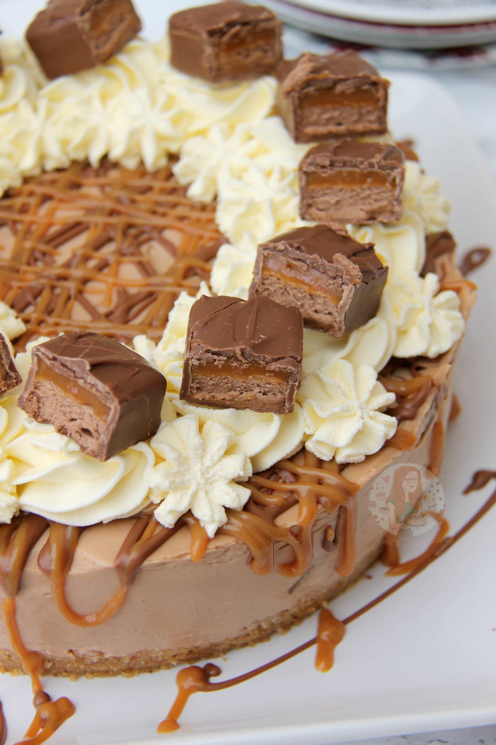 No-Bake Mars Bar Cheesecake! - Jane's Patisserie