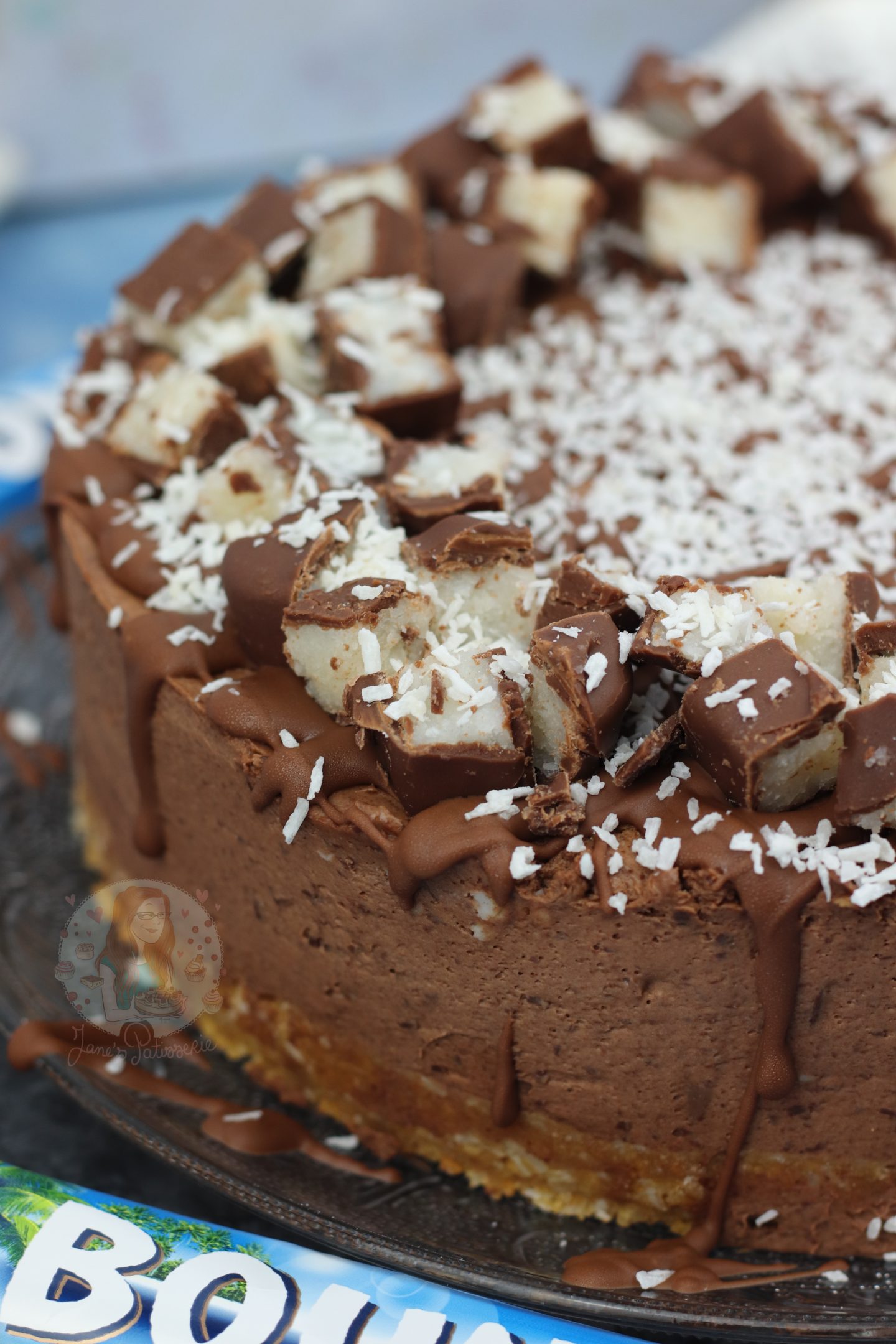 No-Bake Bounty Cheesecake! - Jane's Patisserie