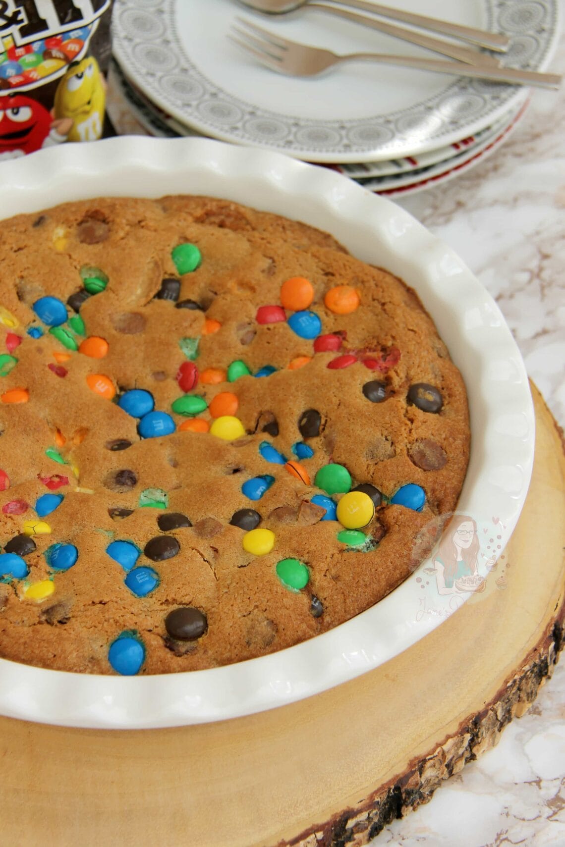 Giant Cookie Pie! - Jane's Patisserie