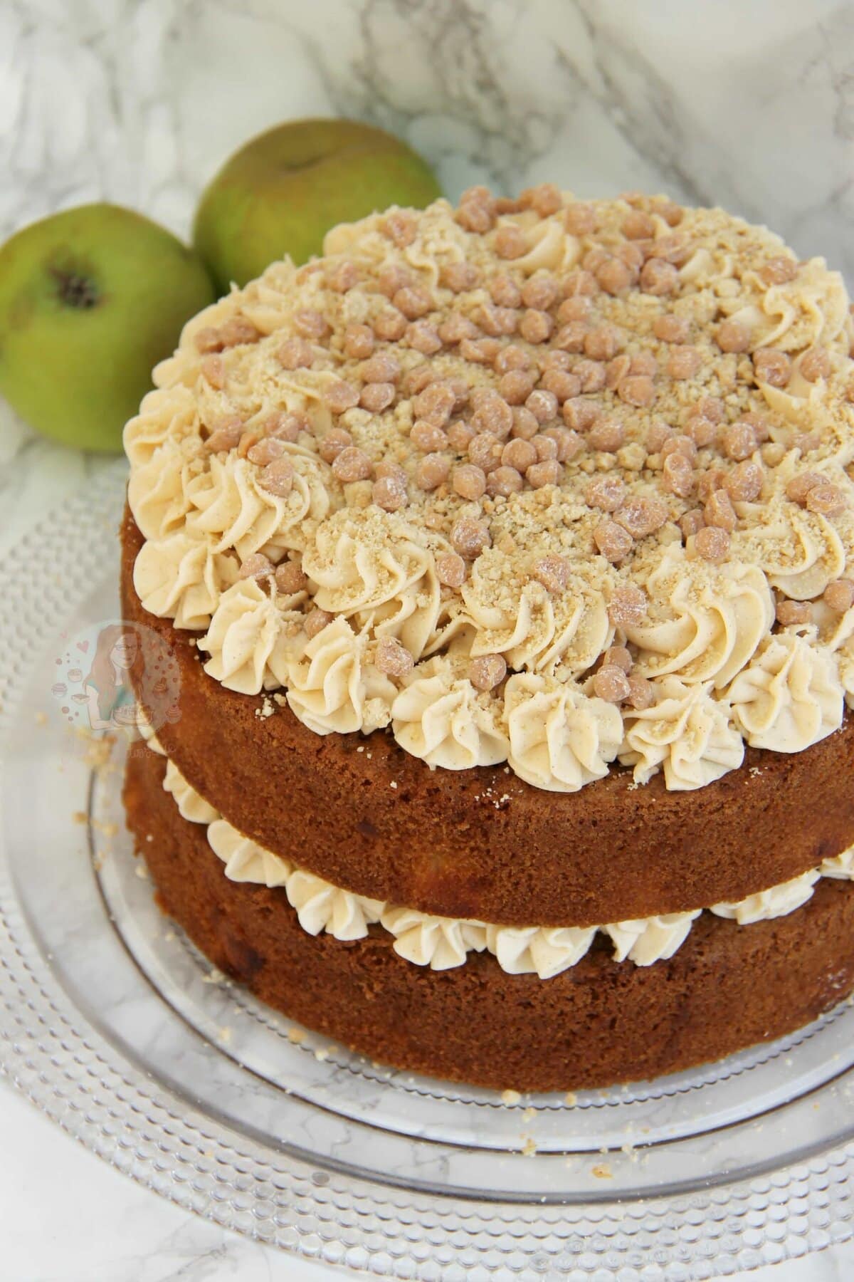 Apple Crumble Cake! - Jane's Patisserie