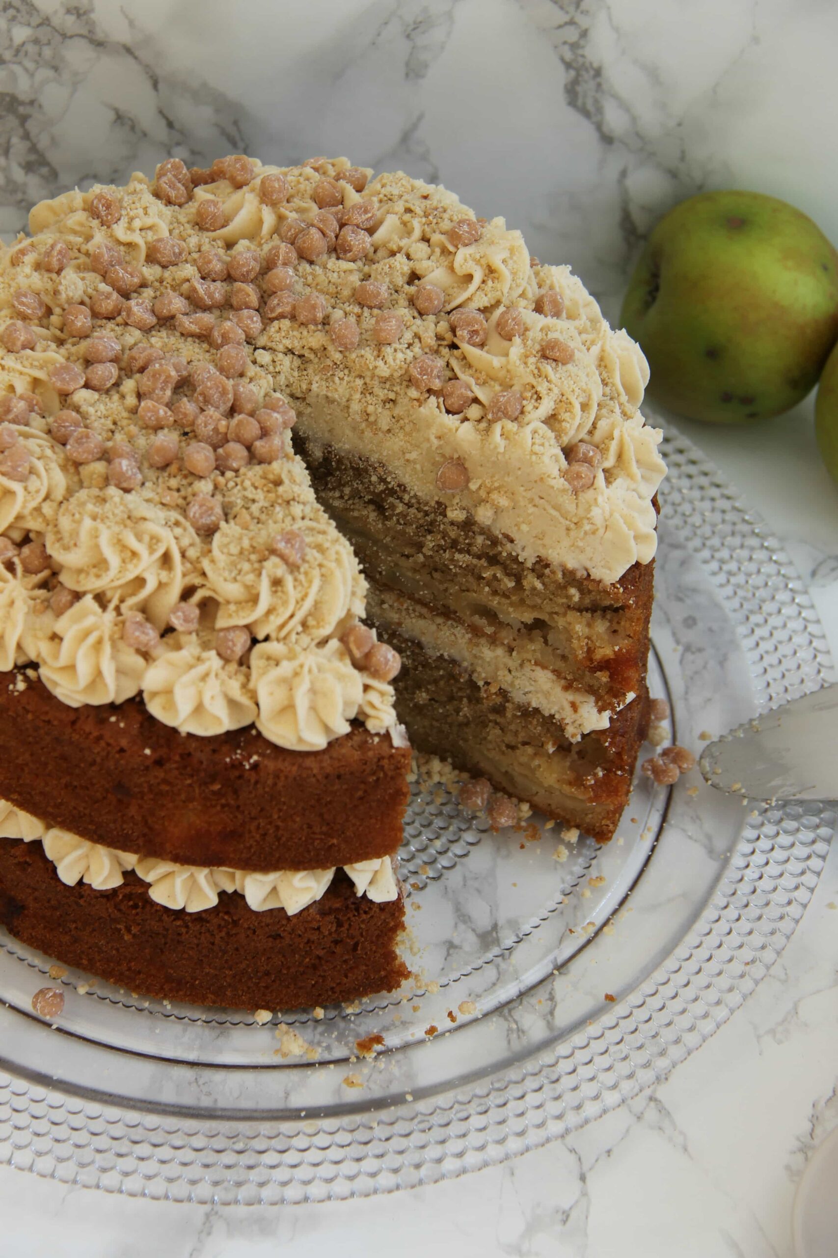 Apple Crumble Cake! - Jane's Patisserie