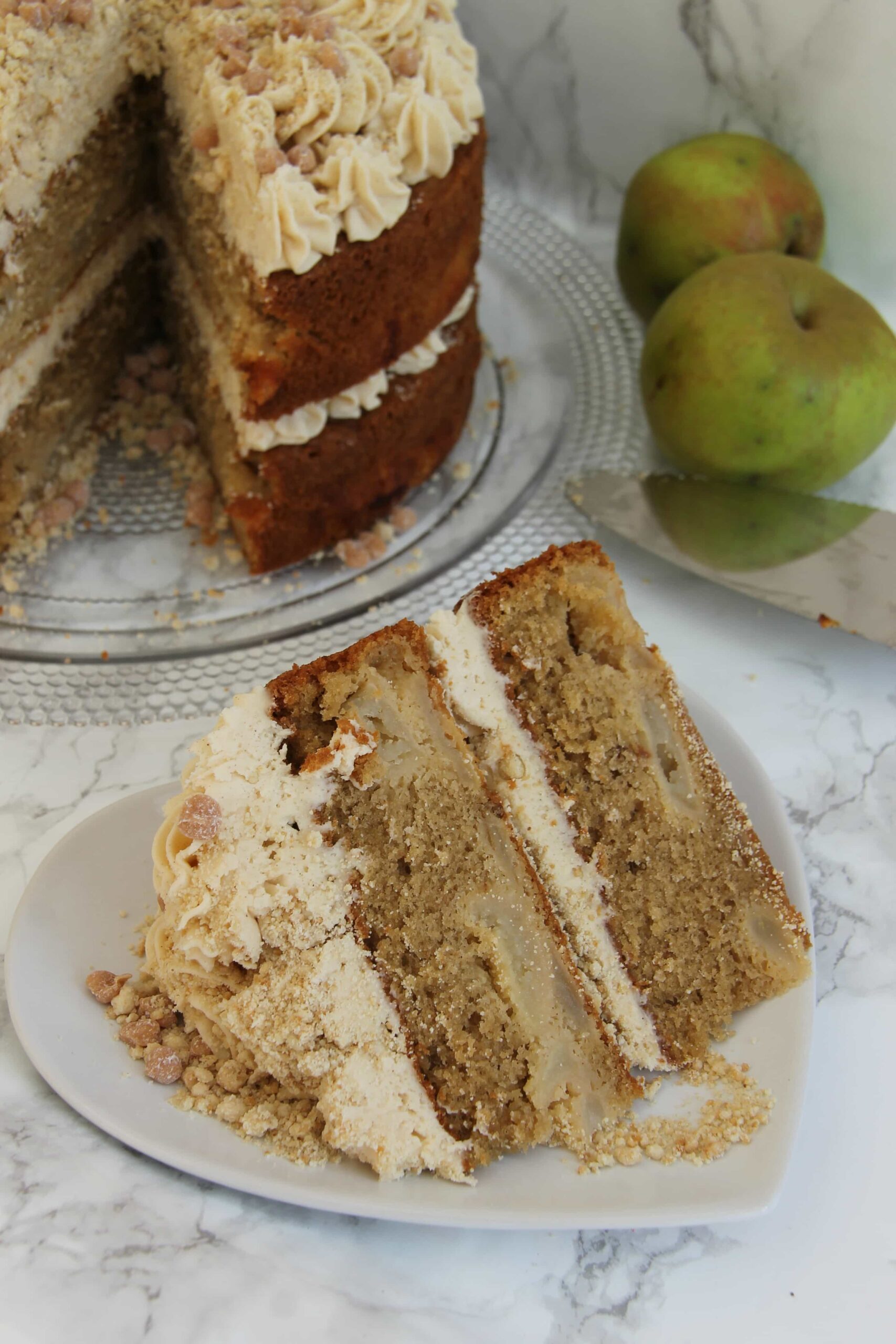 Apple Crumble Cake! - Jane's Patisserie
