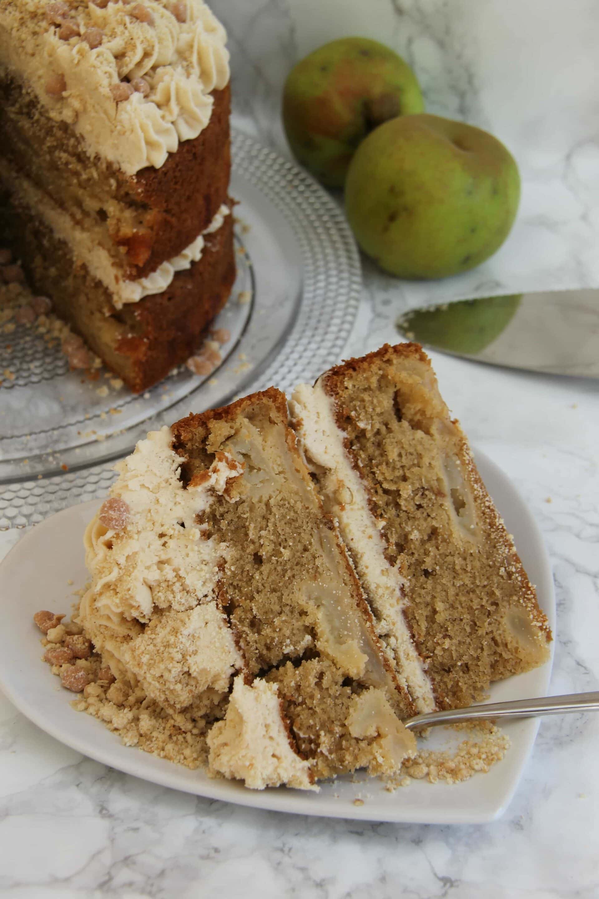 Apple Crumble Cake! - Jane's Patisserie