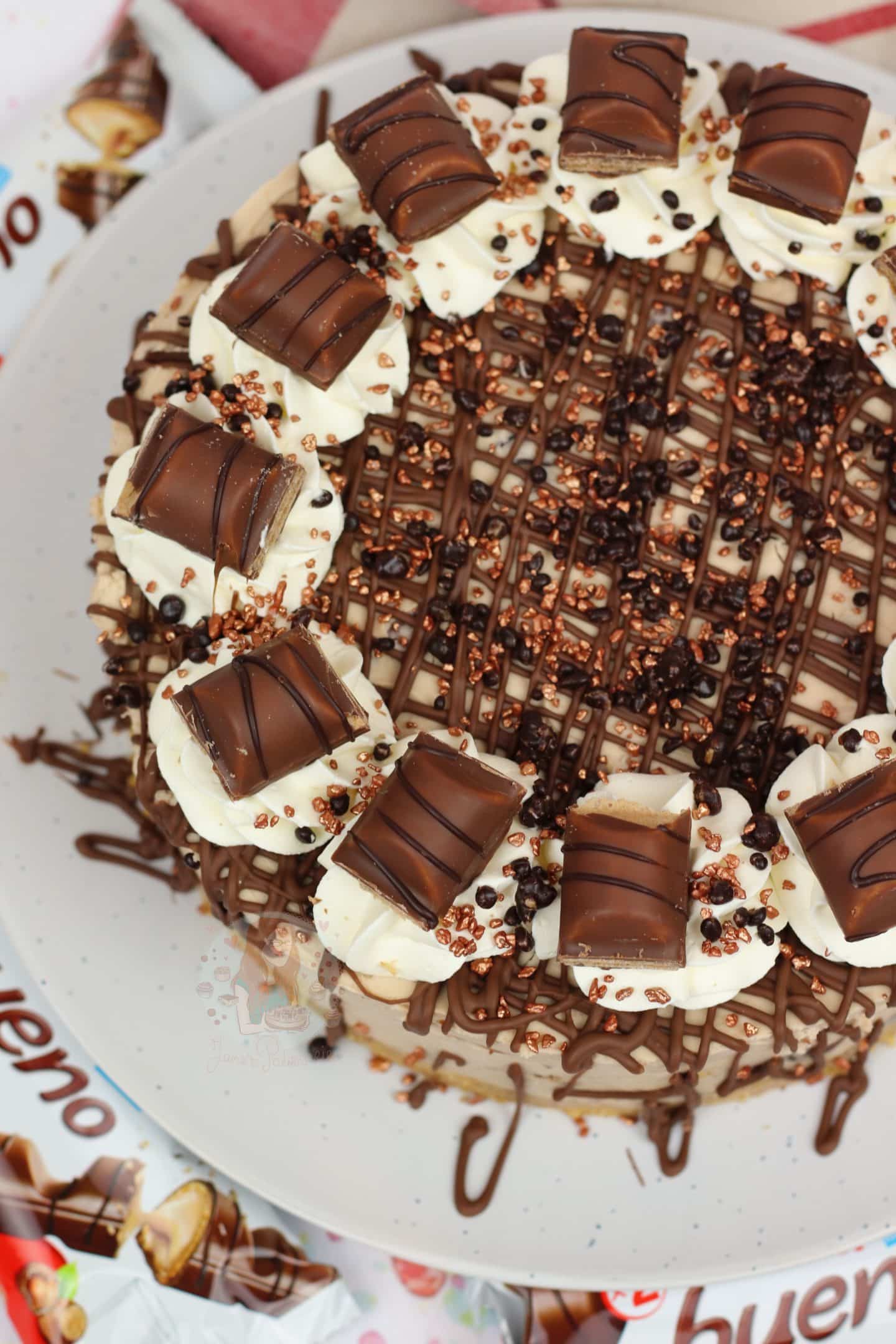 No-Bake Kinder Bueno Cheesecake! - Jane's Patisserie