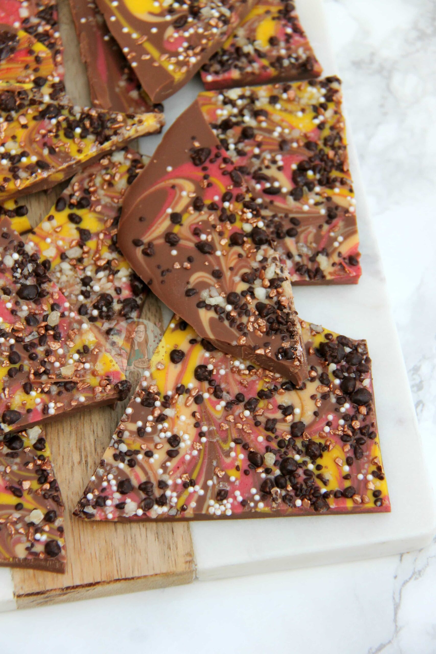 Bonfire Night Chocolate Bark! - Jane's Patisserie