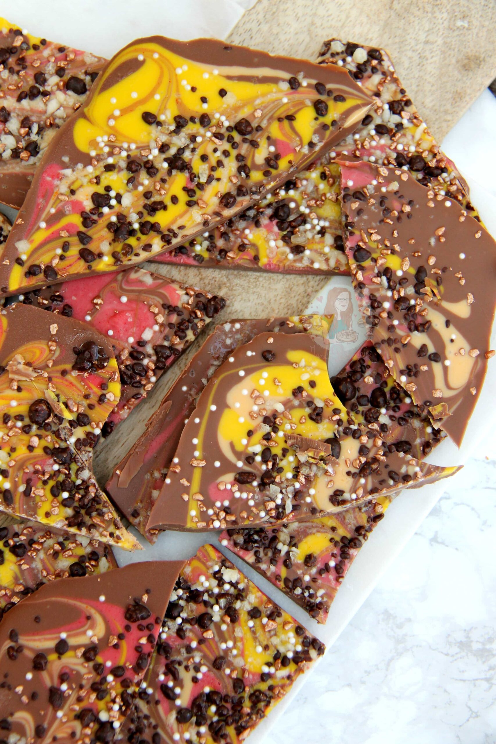 Bonfire Night Chocolate Bark! - Jane's Patisserie