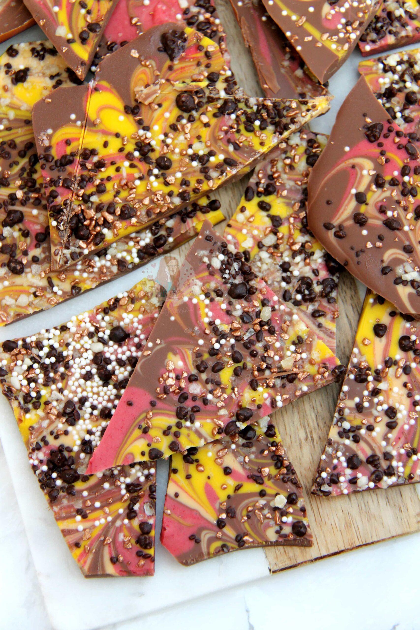 Bonfire Night Chocolate Bark! - Jane's Patisserie